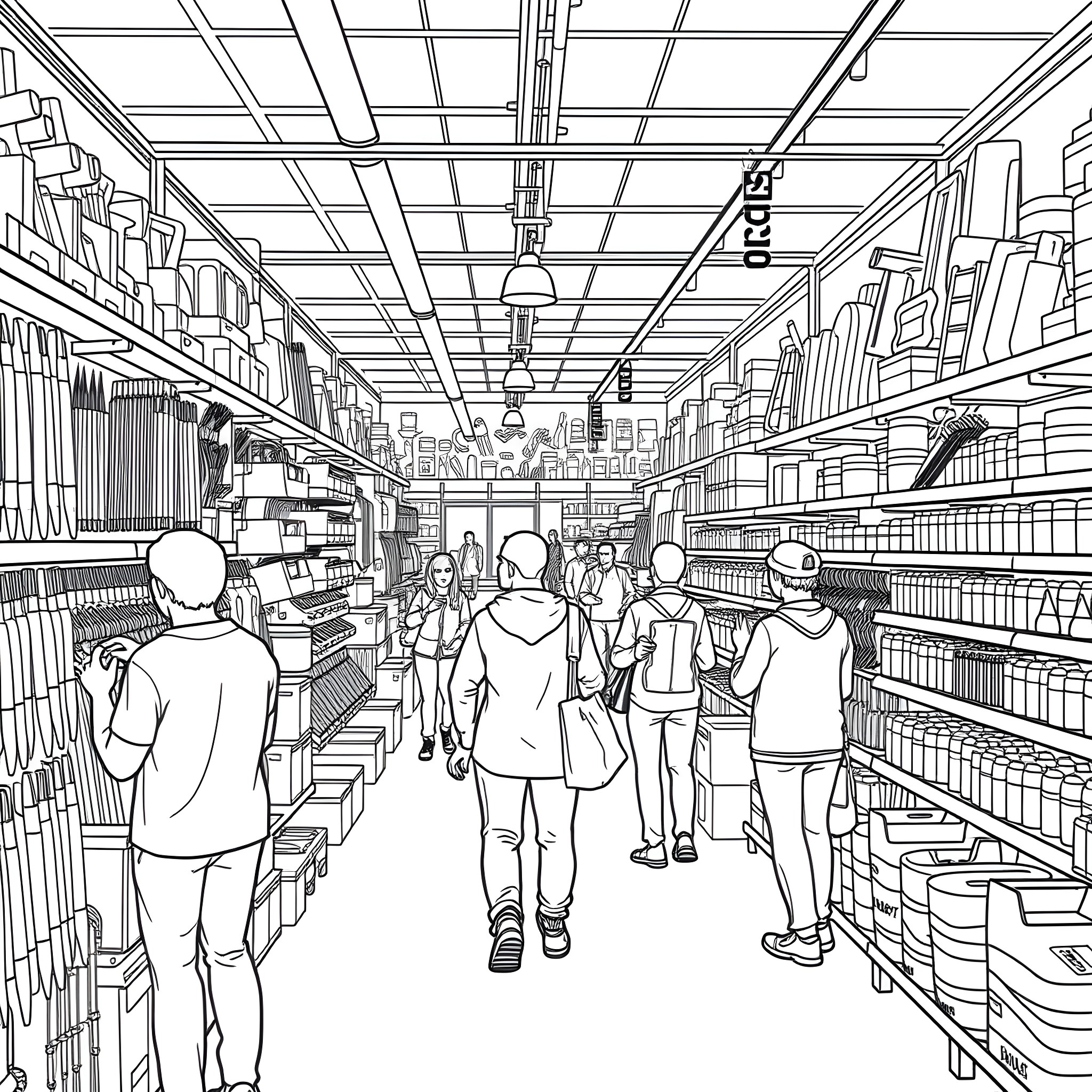 1 Best Home Improvement Store Coloring Pages (Free Printable PDFs)