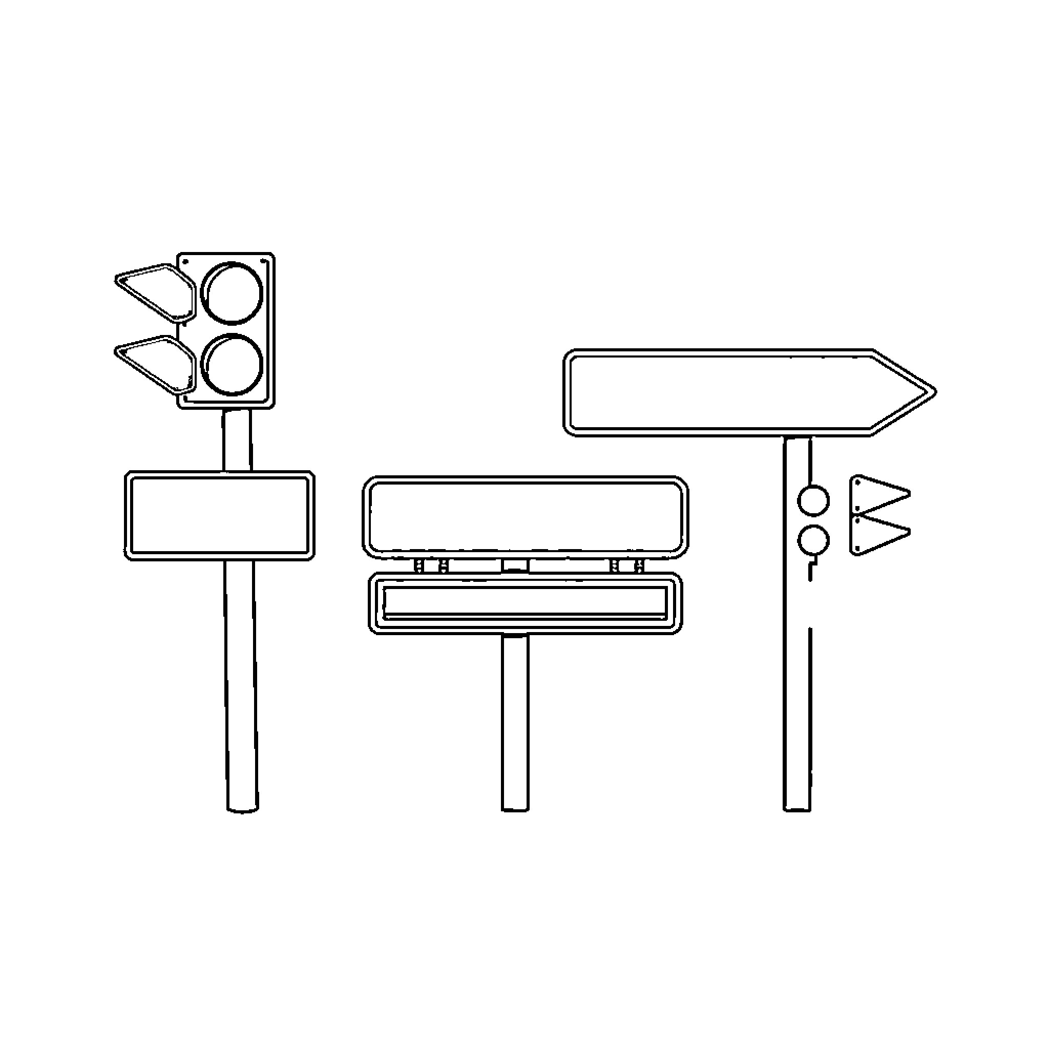 Best Traffic Sign Coloring Pages (Free Printable PDF)