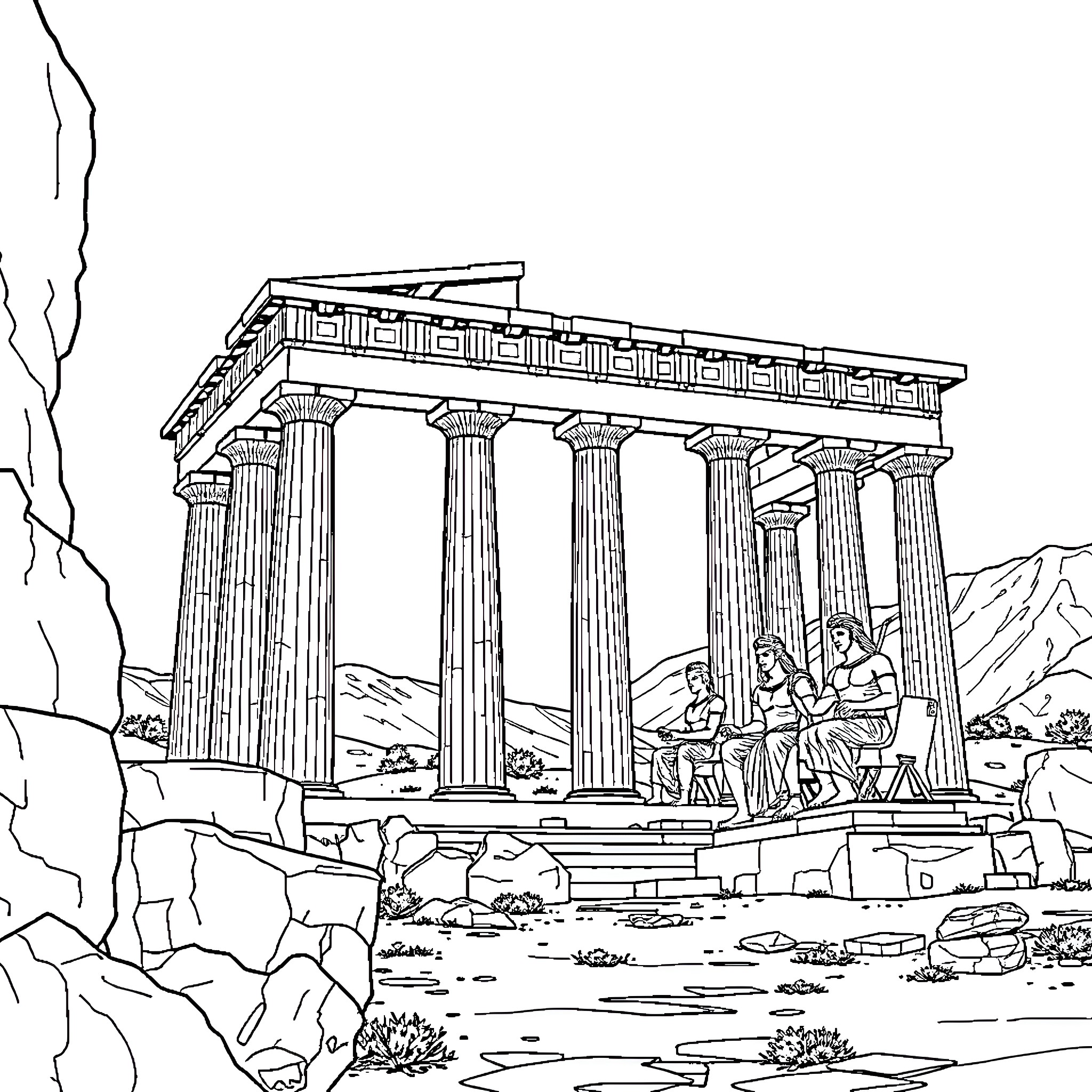 Best Ancient Greece Coloring Pages (Free Printable PDF)