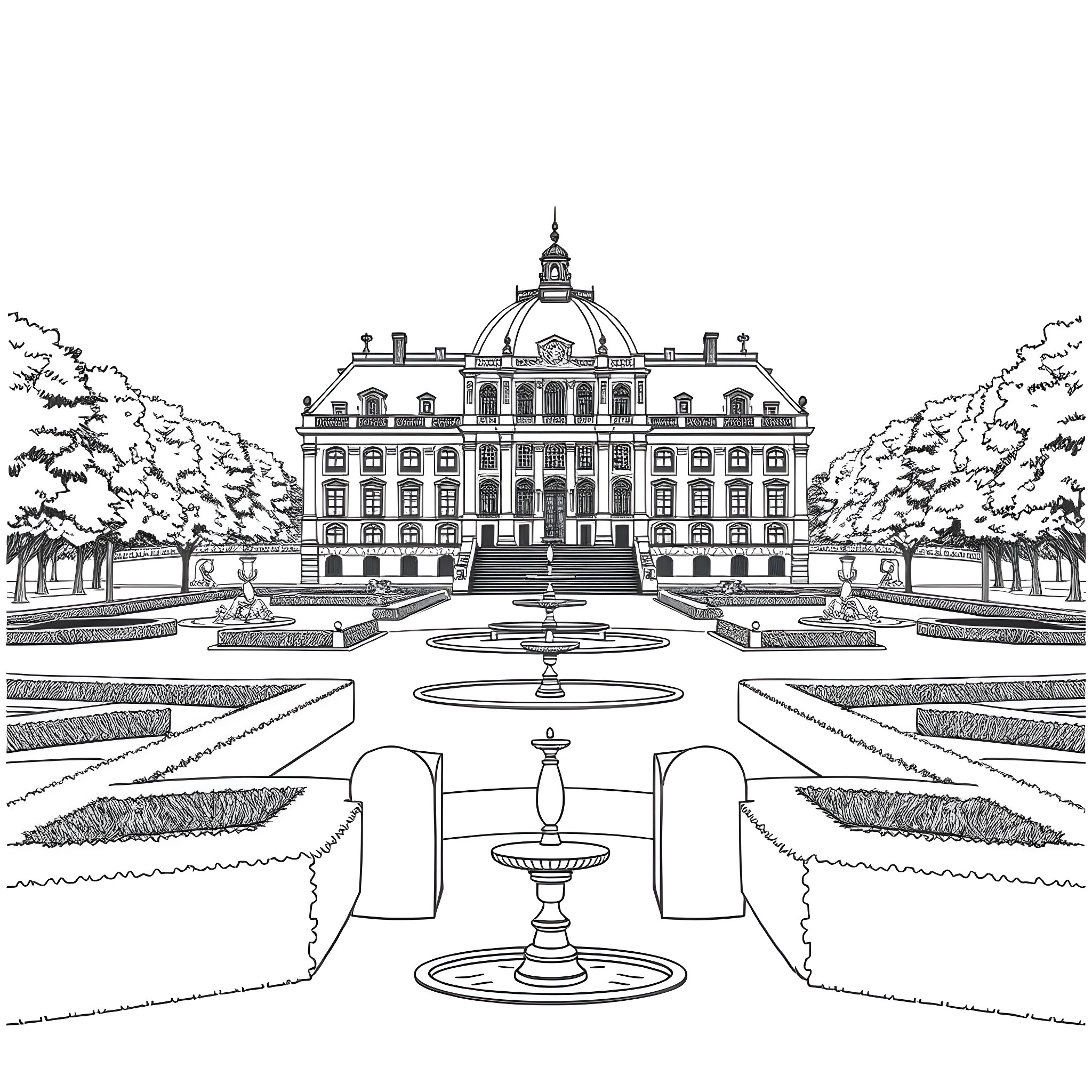 Best Palace Coloring Pages (Free Printable PDF)