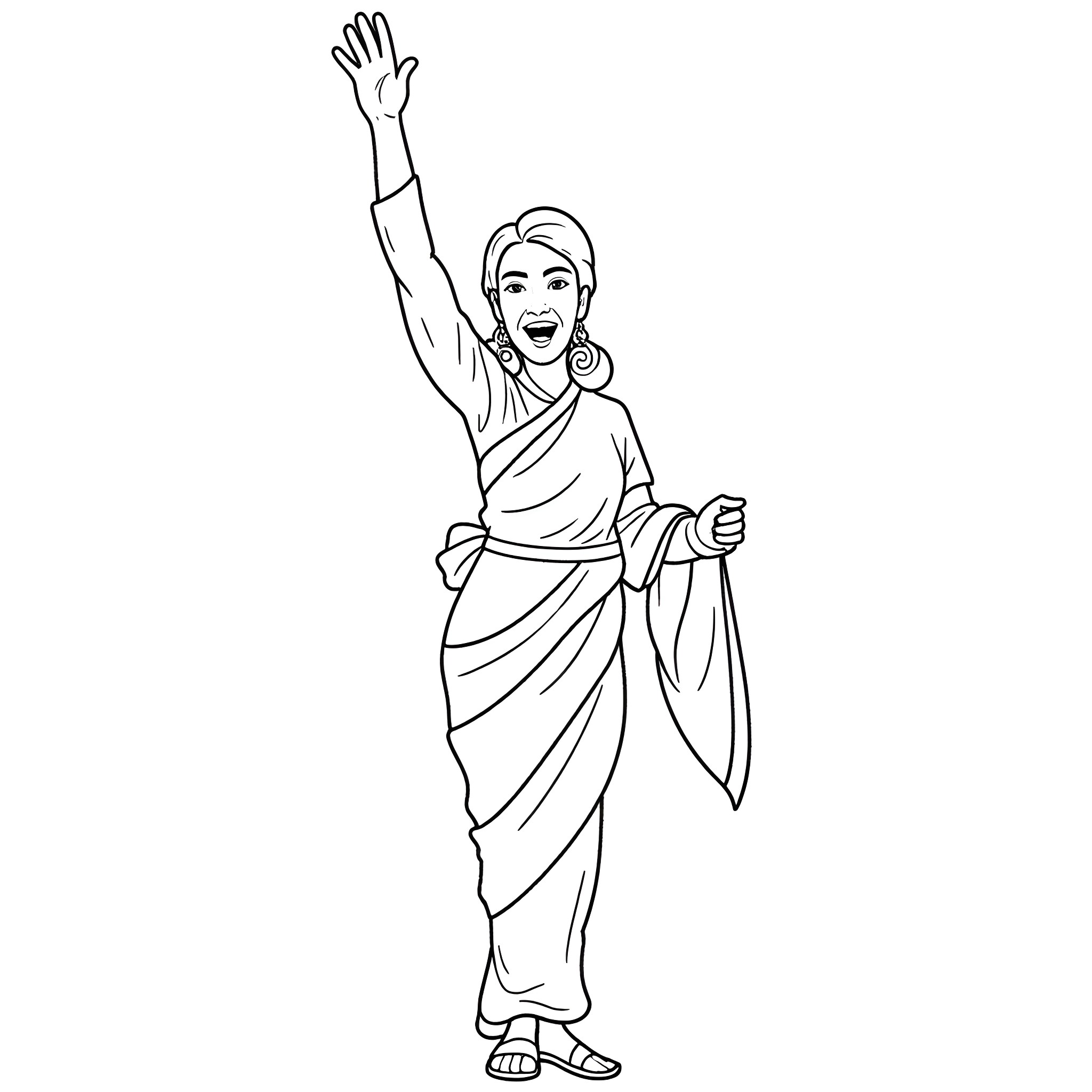1 Best Aung San Suu Kyi Coloring Pages (Free Printable PDFs)
