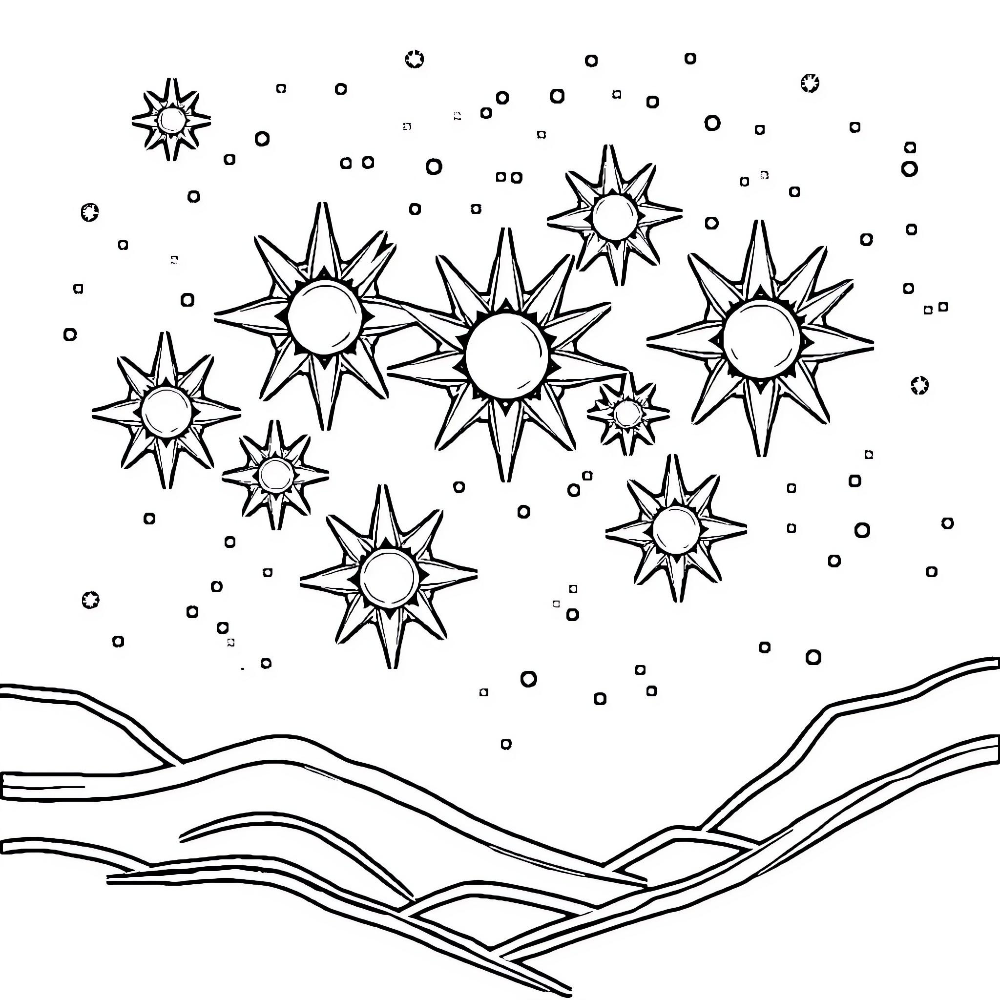 8 Best Matariki Coloring Pages (Free Printable PDFs)