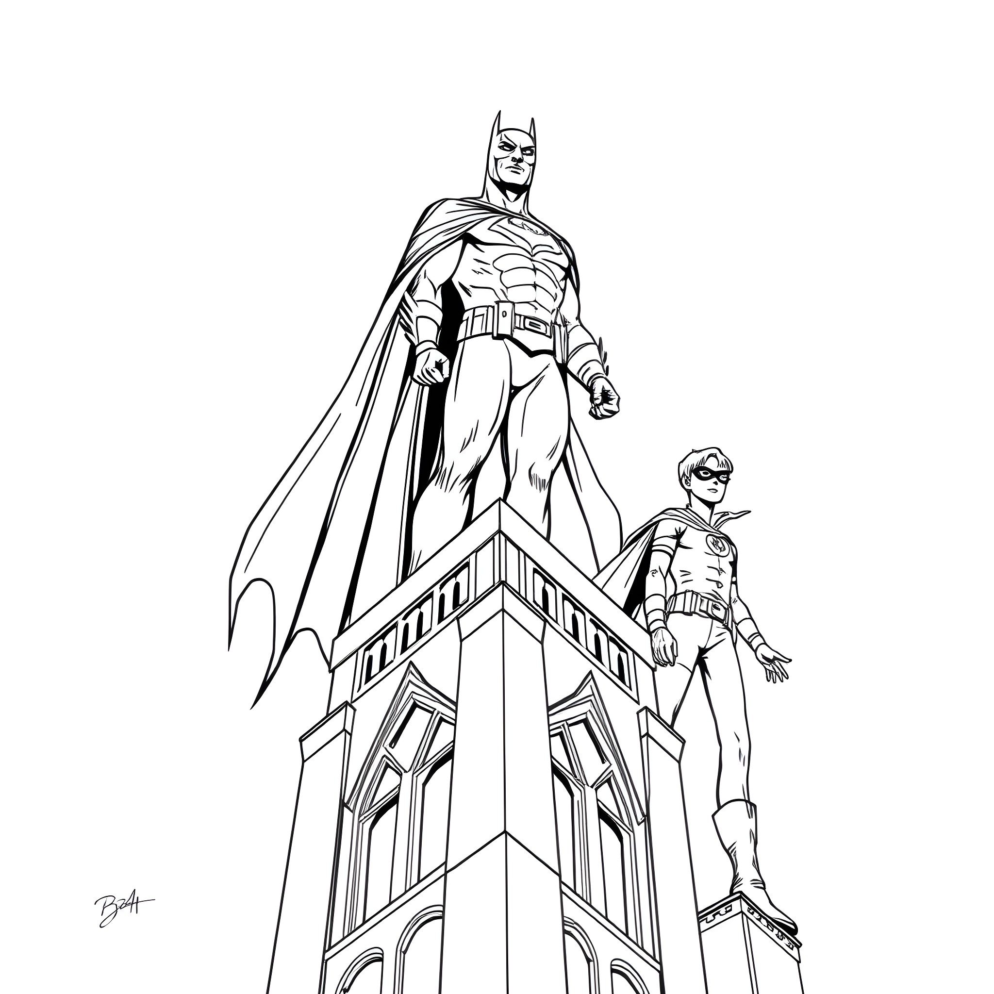 2192 Best Batman Coloring Pages (Free Printable PDFs)