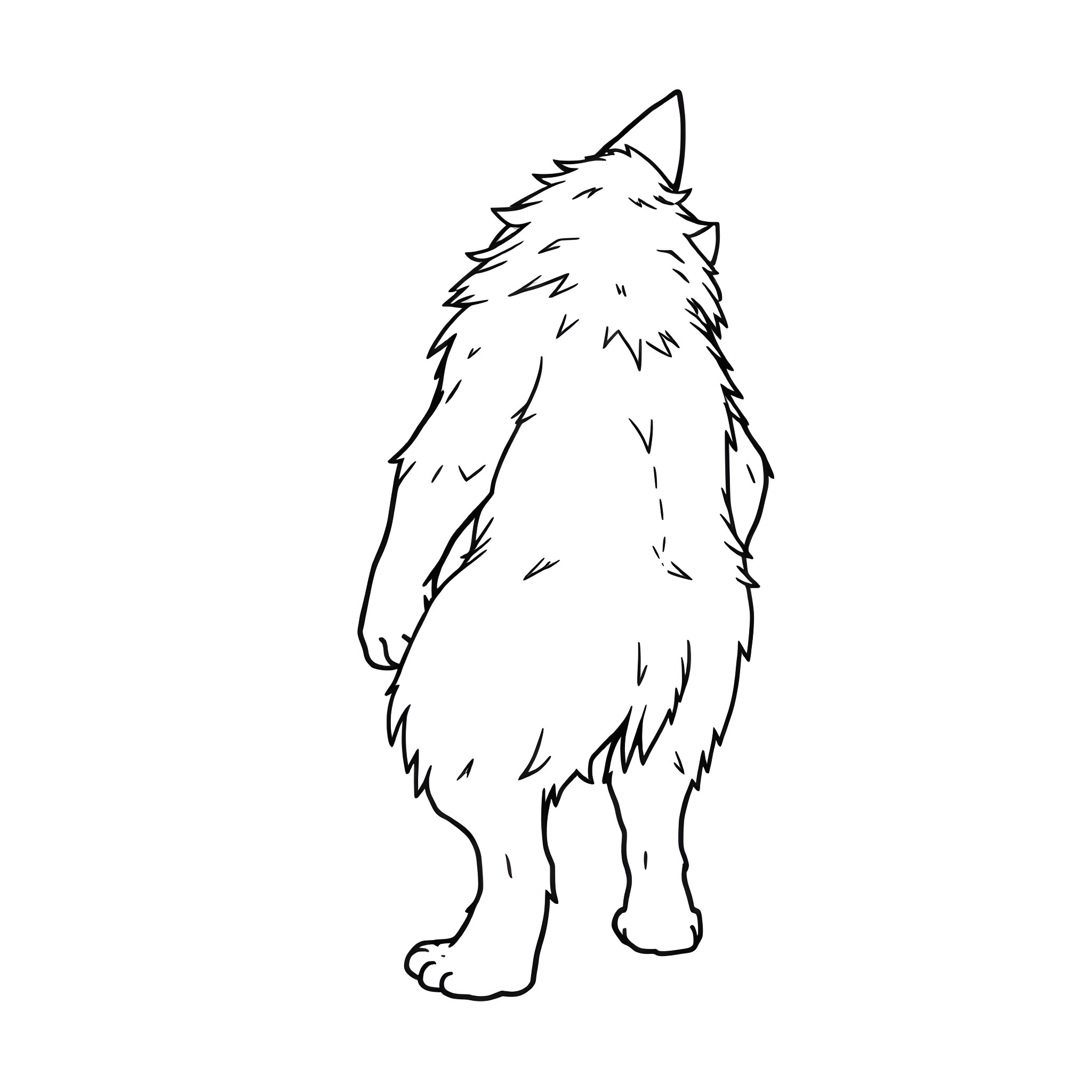 Best Furry Coloring Pages (Free Printable PDF)