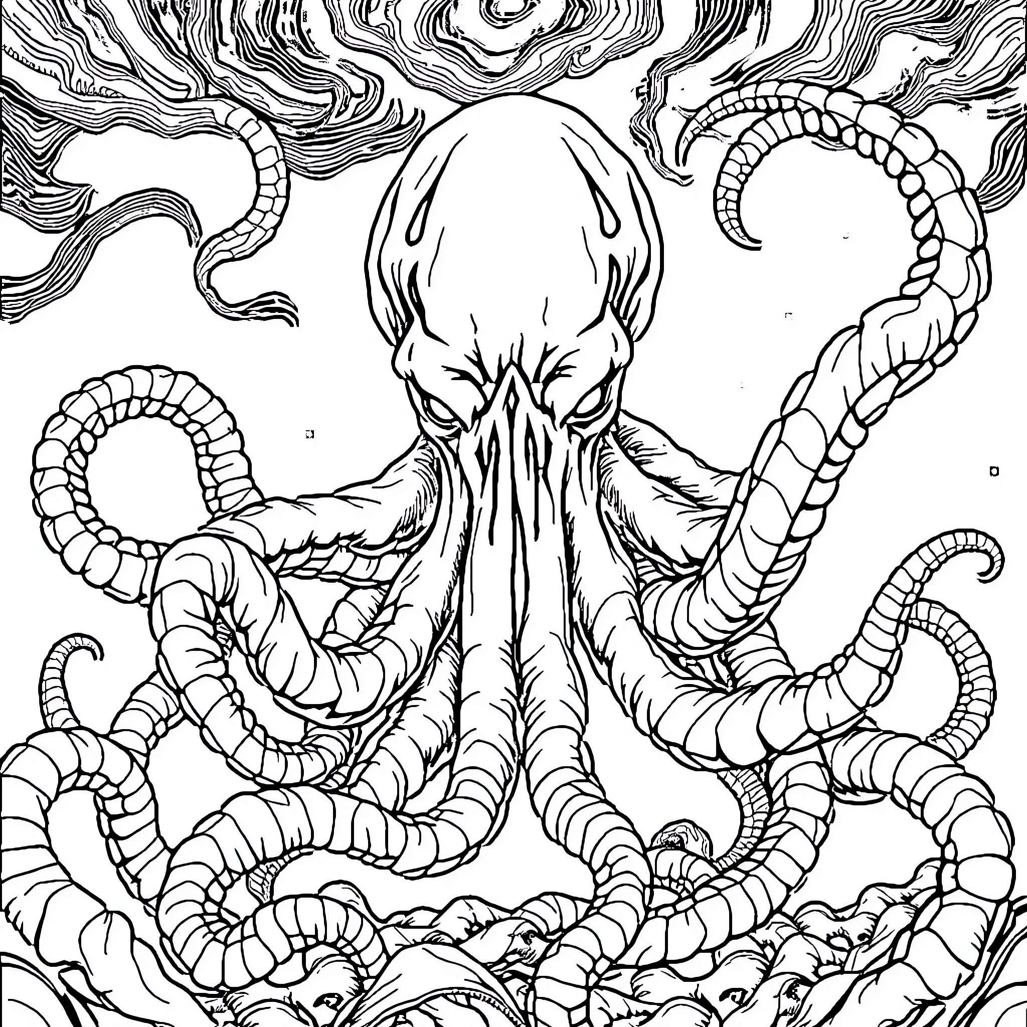 Best Cthulhu Coloring Pages (Free Printable PDF)