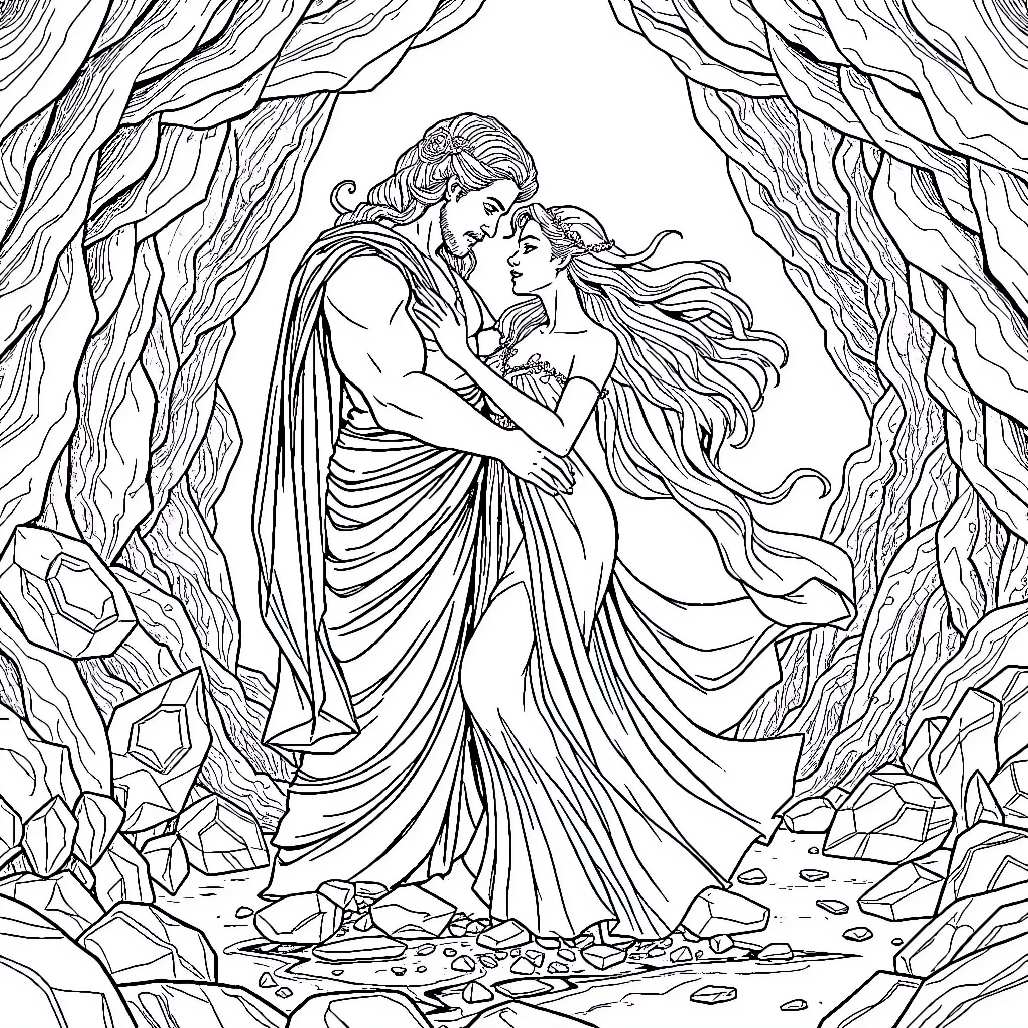 2 Best Persephone Coloring Pages (Free Printable PDFs)