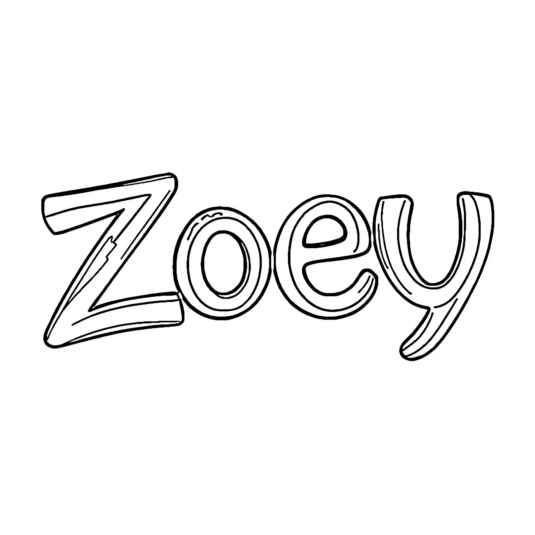 Best Zoey Coloring Pages (Free Printable PDF)