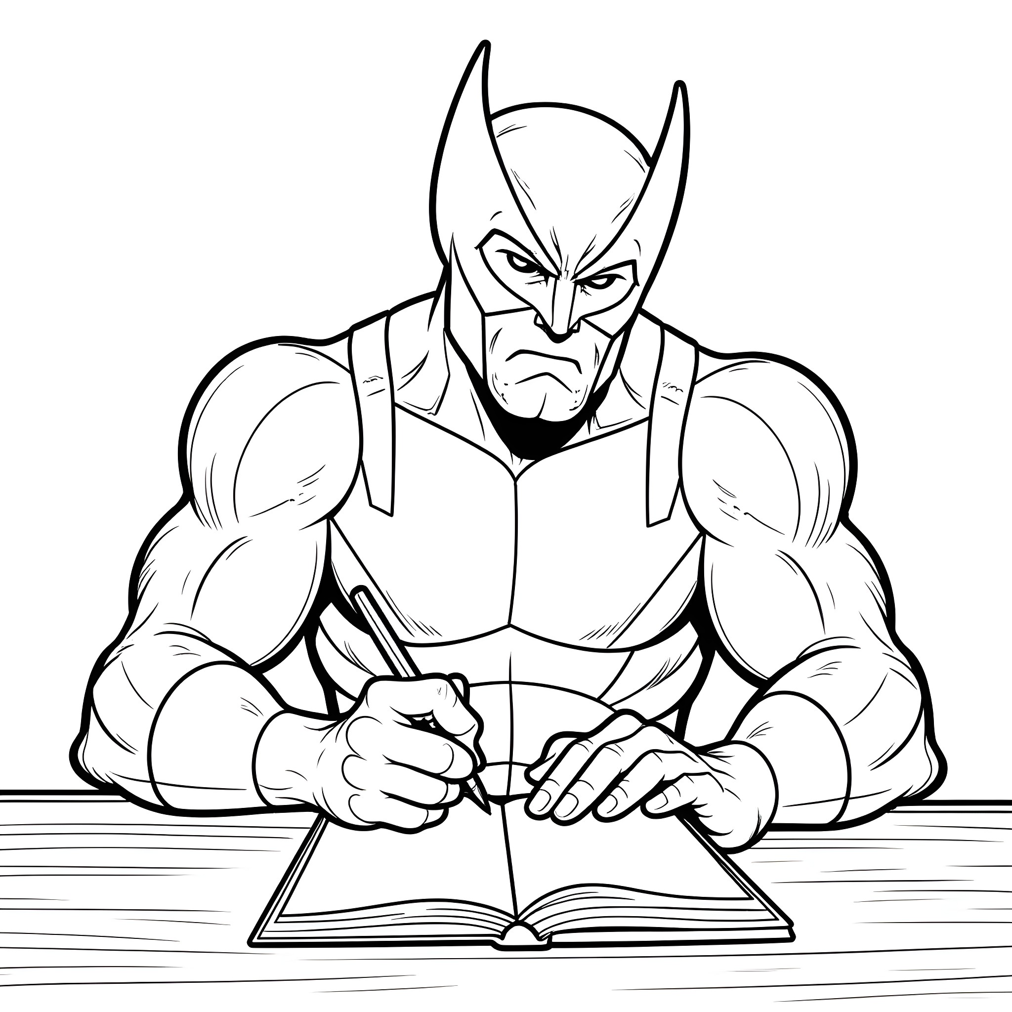 Best Wolverine Coloring Pages (Free Printable PDF)