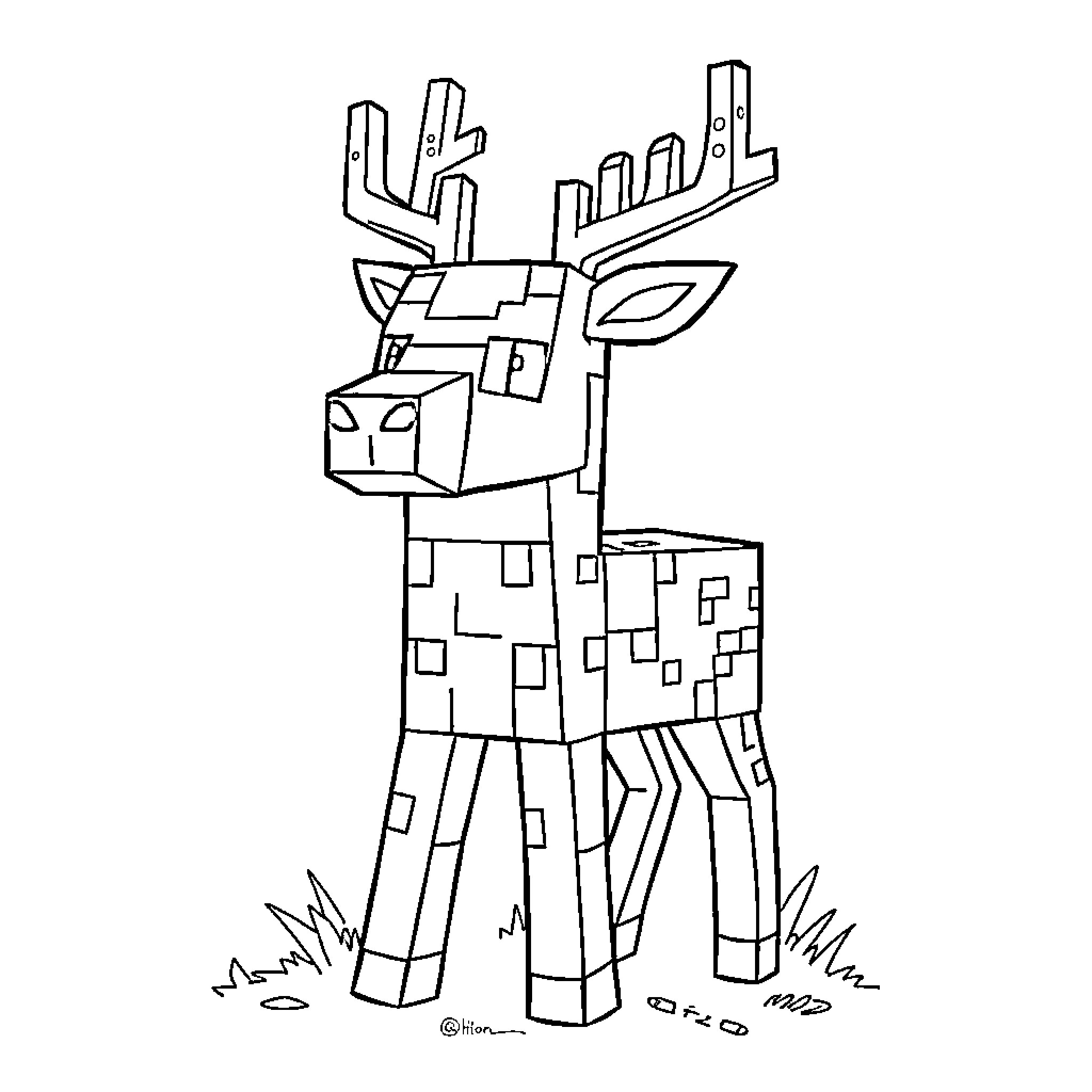 Best Deerman Coloring Pages (Free Printable PDF)