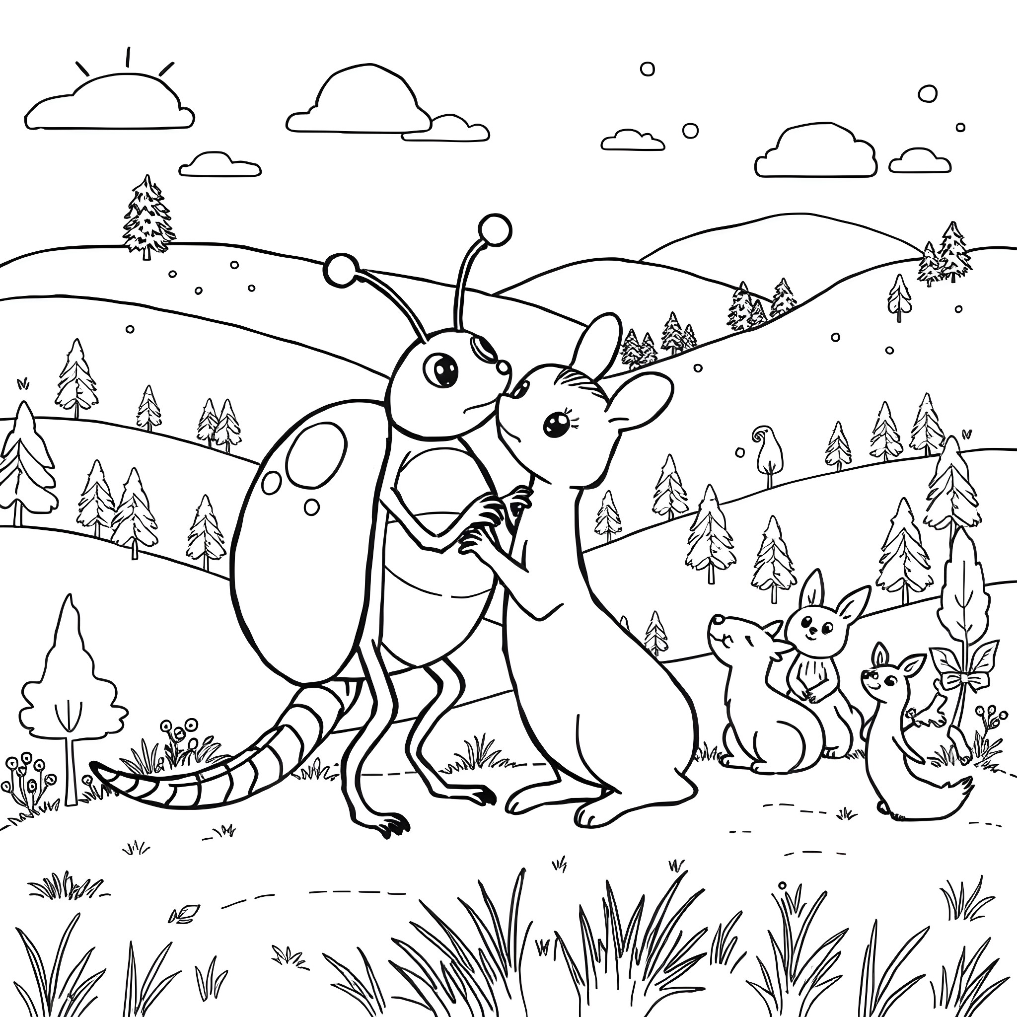 Best Tick Coloring Pages (Free Printable PDF)