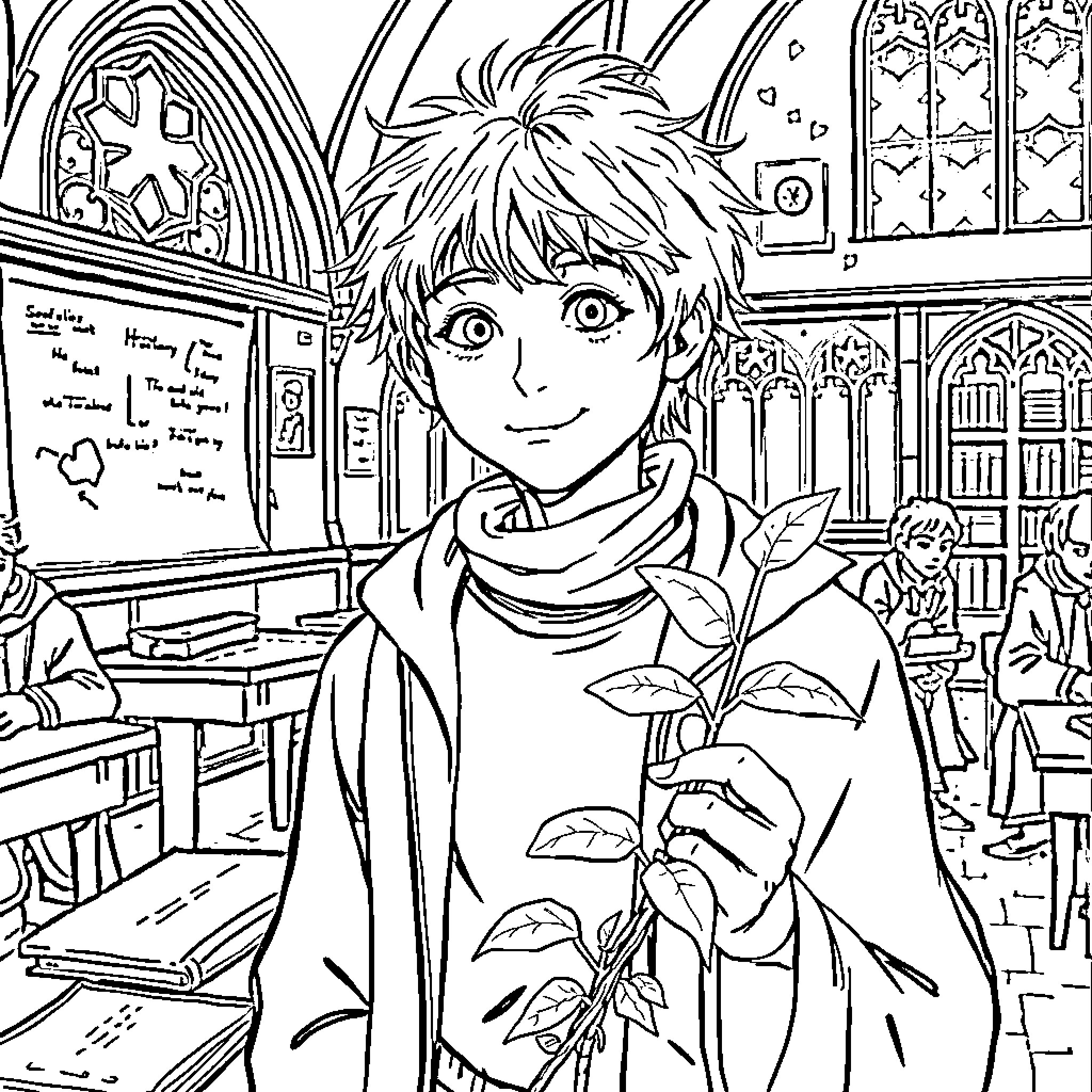 Best Neville Longbottom Coloring Pages (Free Printable PDF)