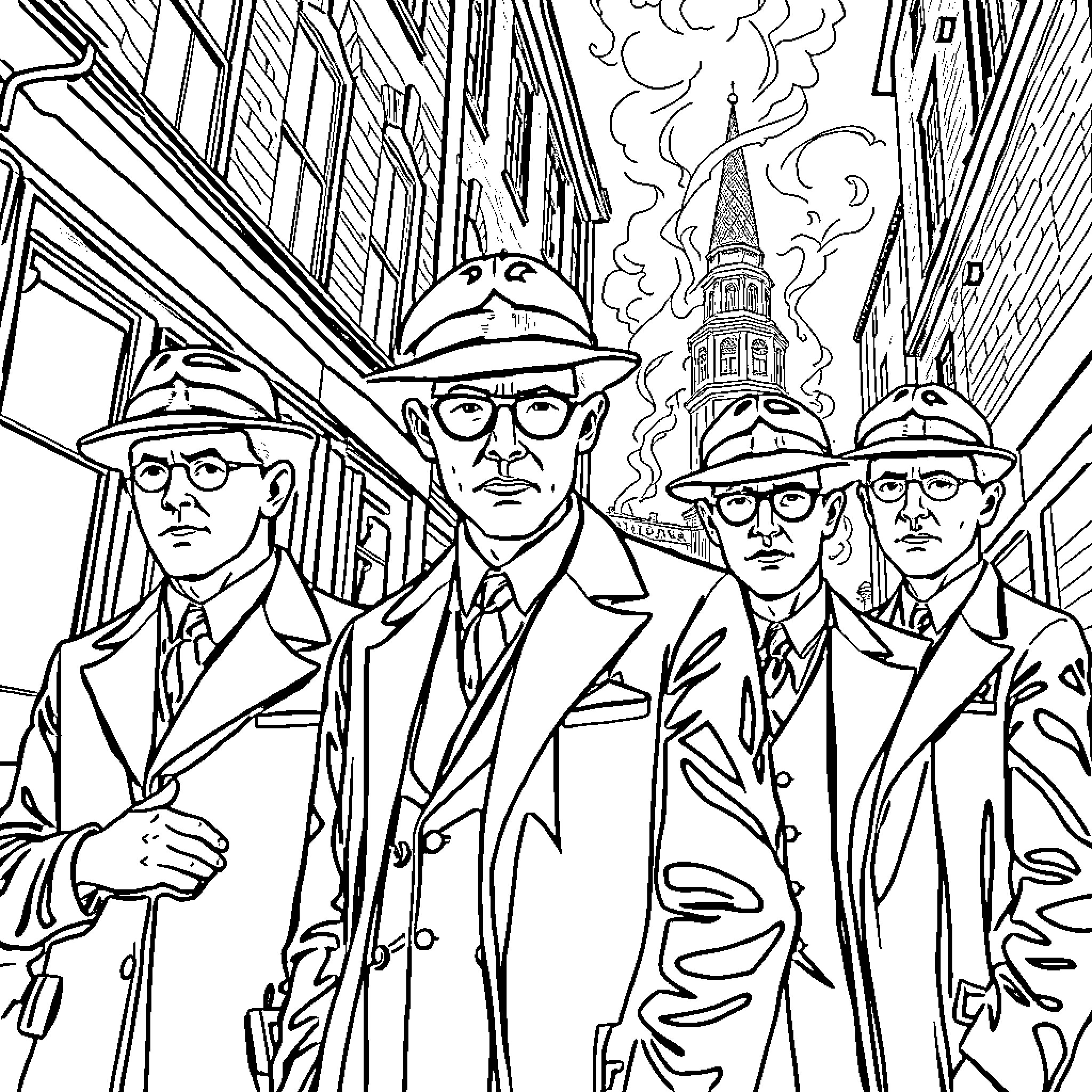 Best Peaky Blinders Coloring Pages (Free Printable PDF)