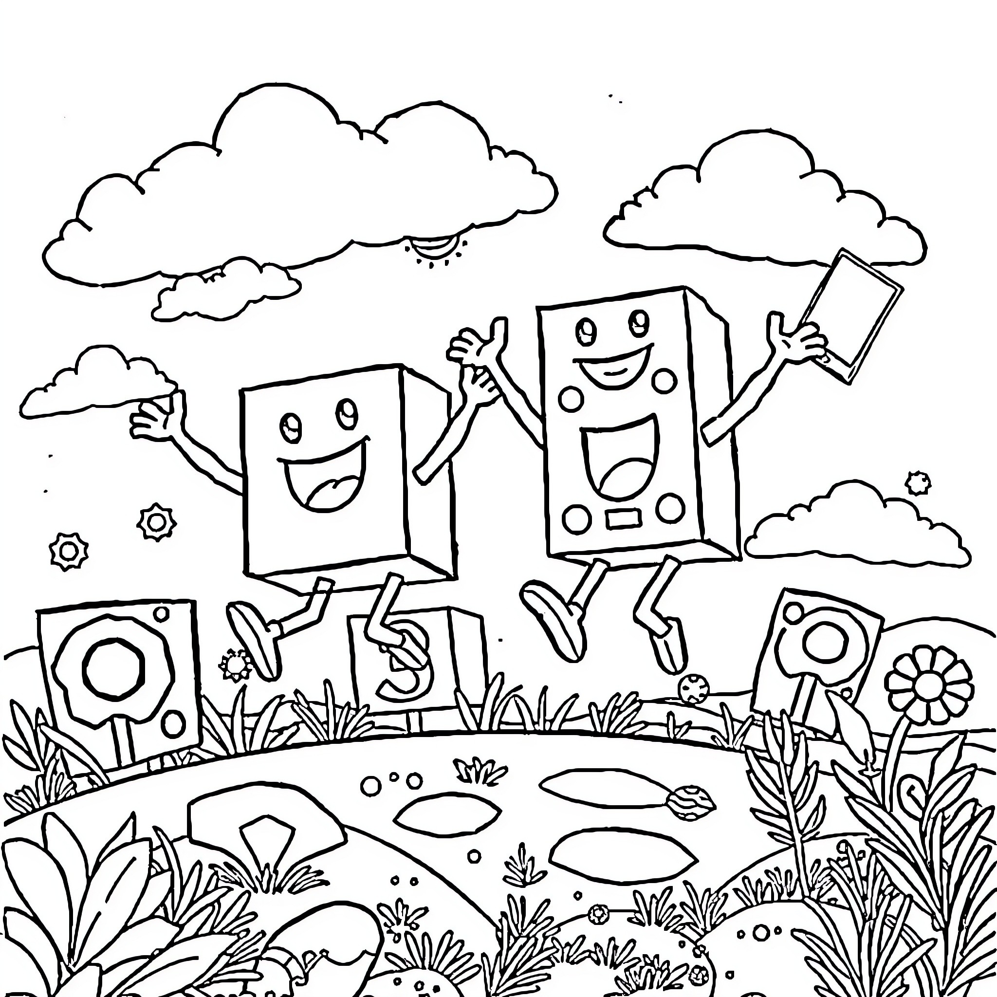 23 Best Numberblock Coloring Pages (Free Printable PDFs)