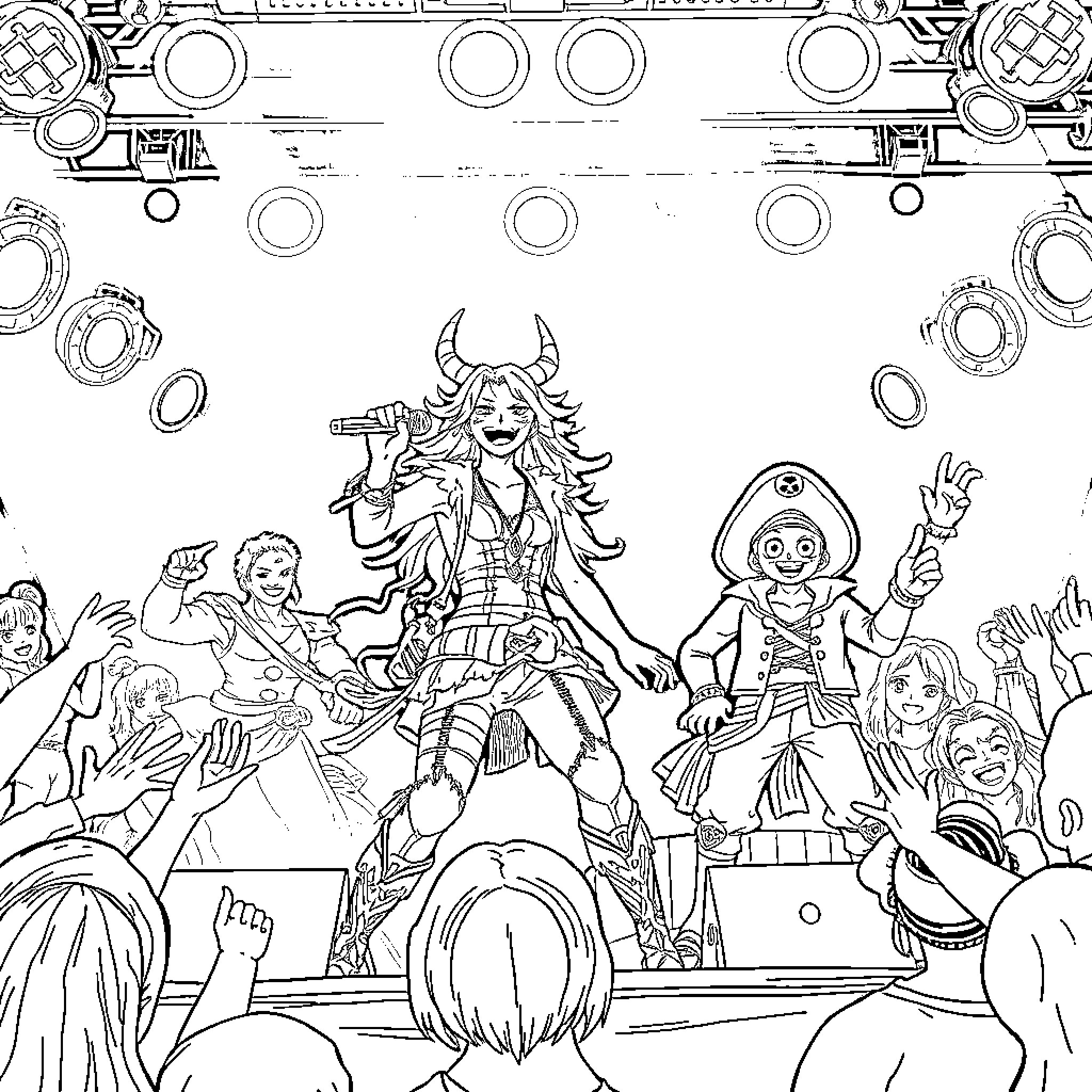 Best Huntrix Coloring Pages (Free Printable PDF)