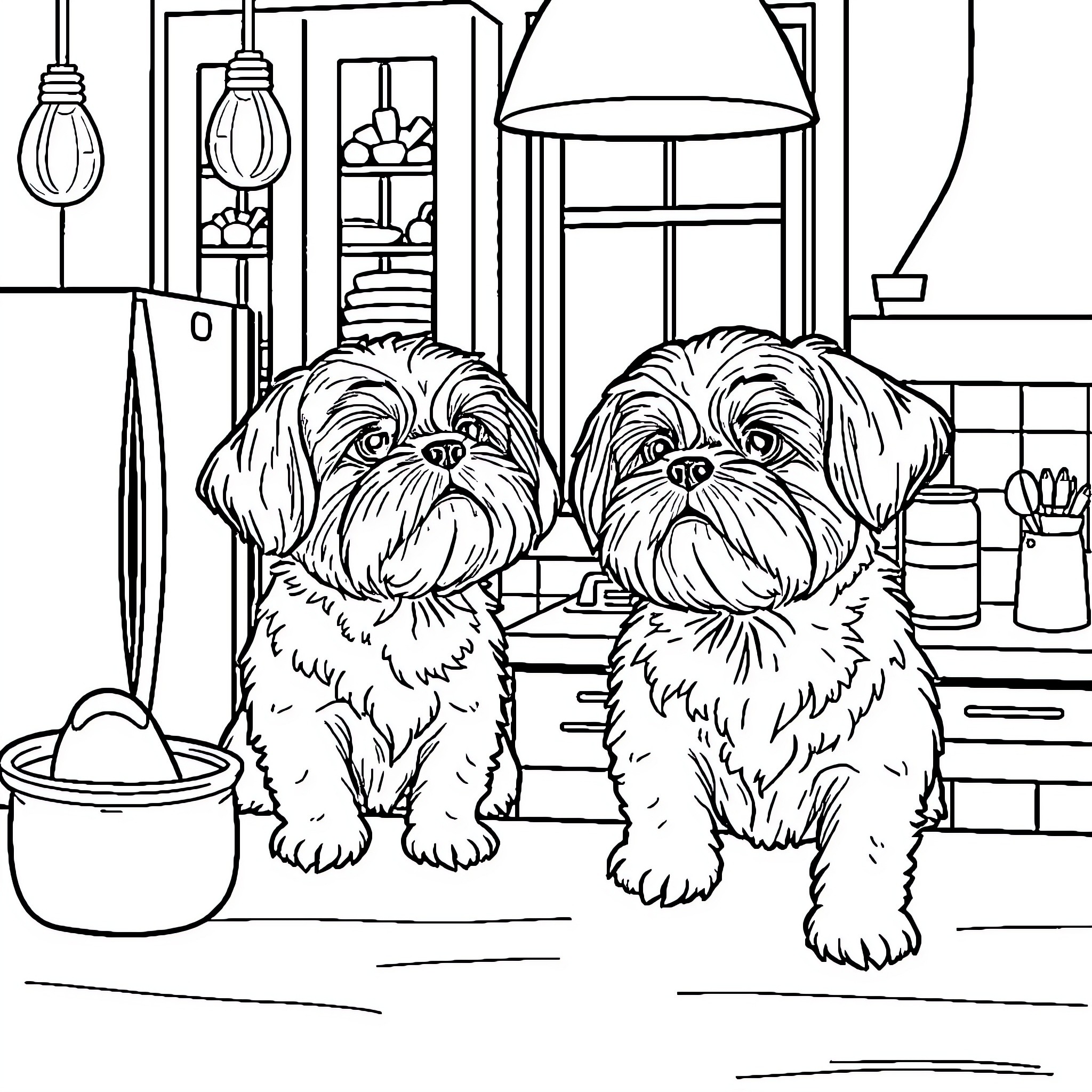 Best Shih Tzu Coloring Pages (Free Printable PDF)