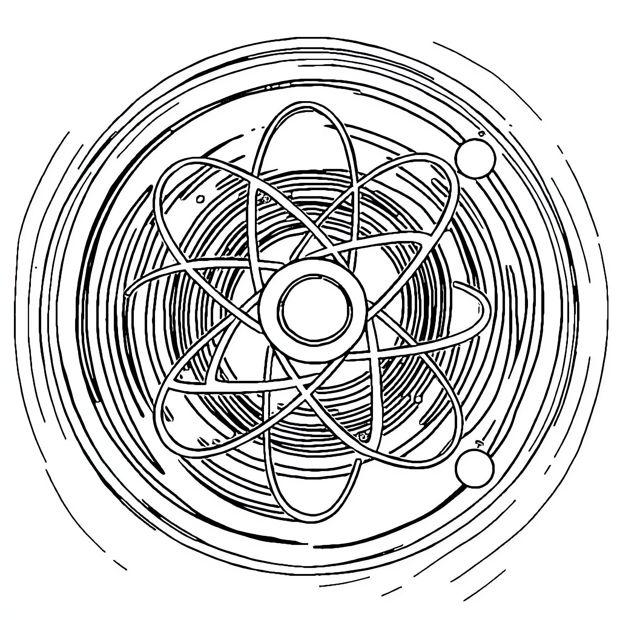 Best Atom Coloring Pages (Free Printable PDF)