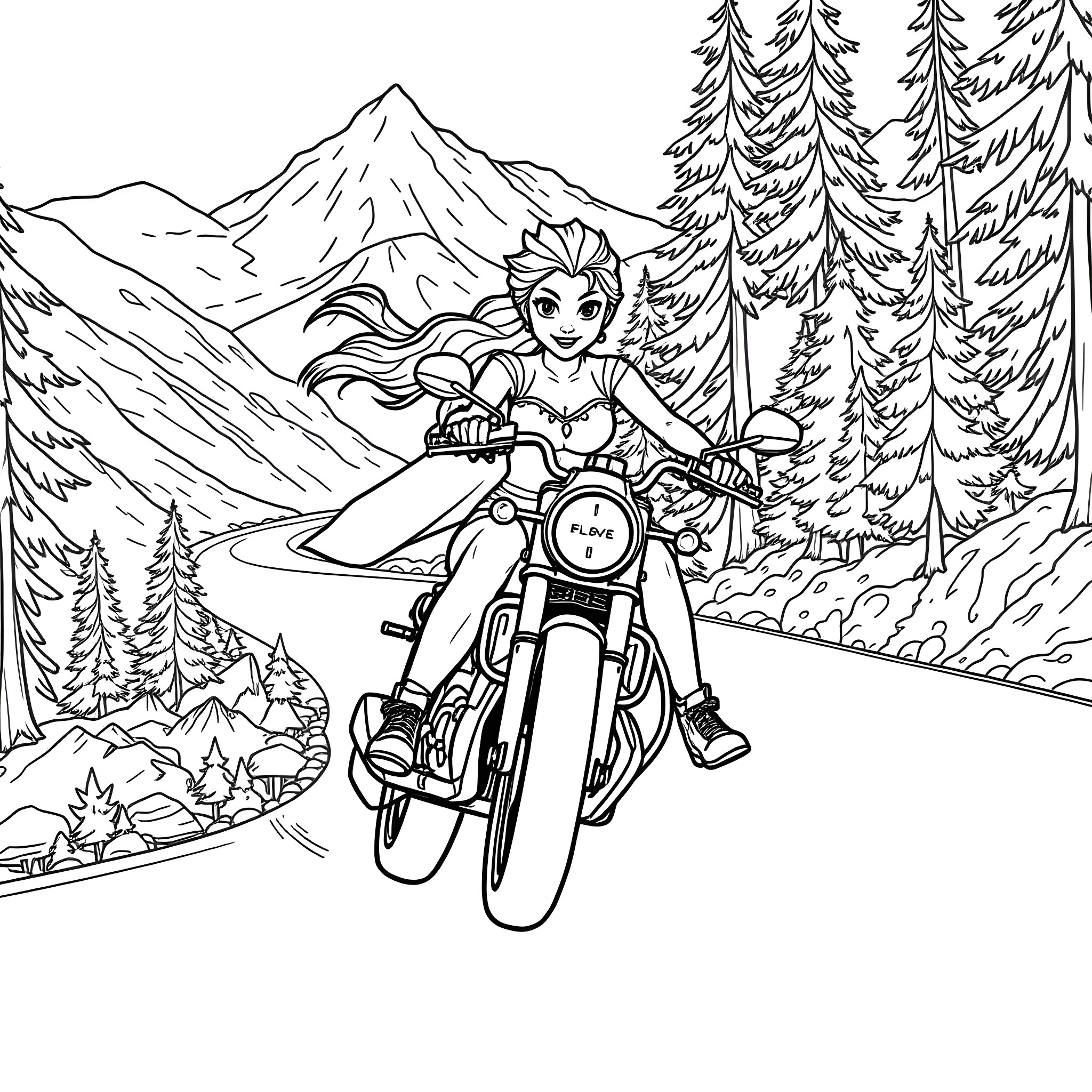 Best Elsa Coloring Pages (Free Printable PDF)