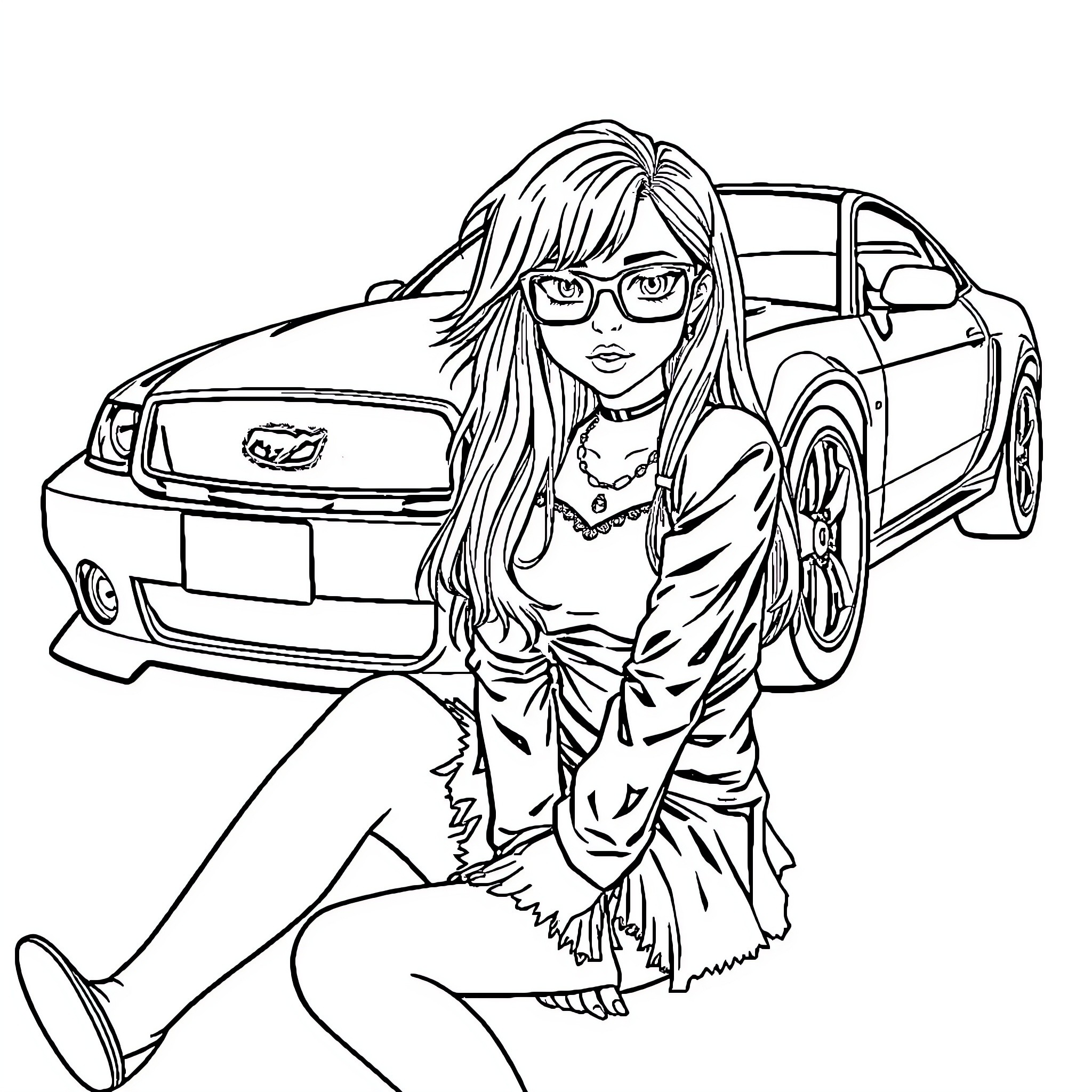 Best Girl Coloring Pages (Free Printable PDF)