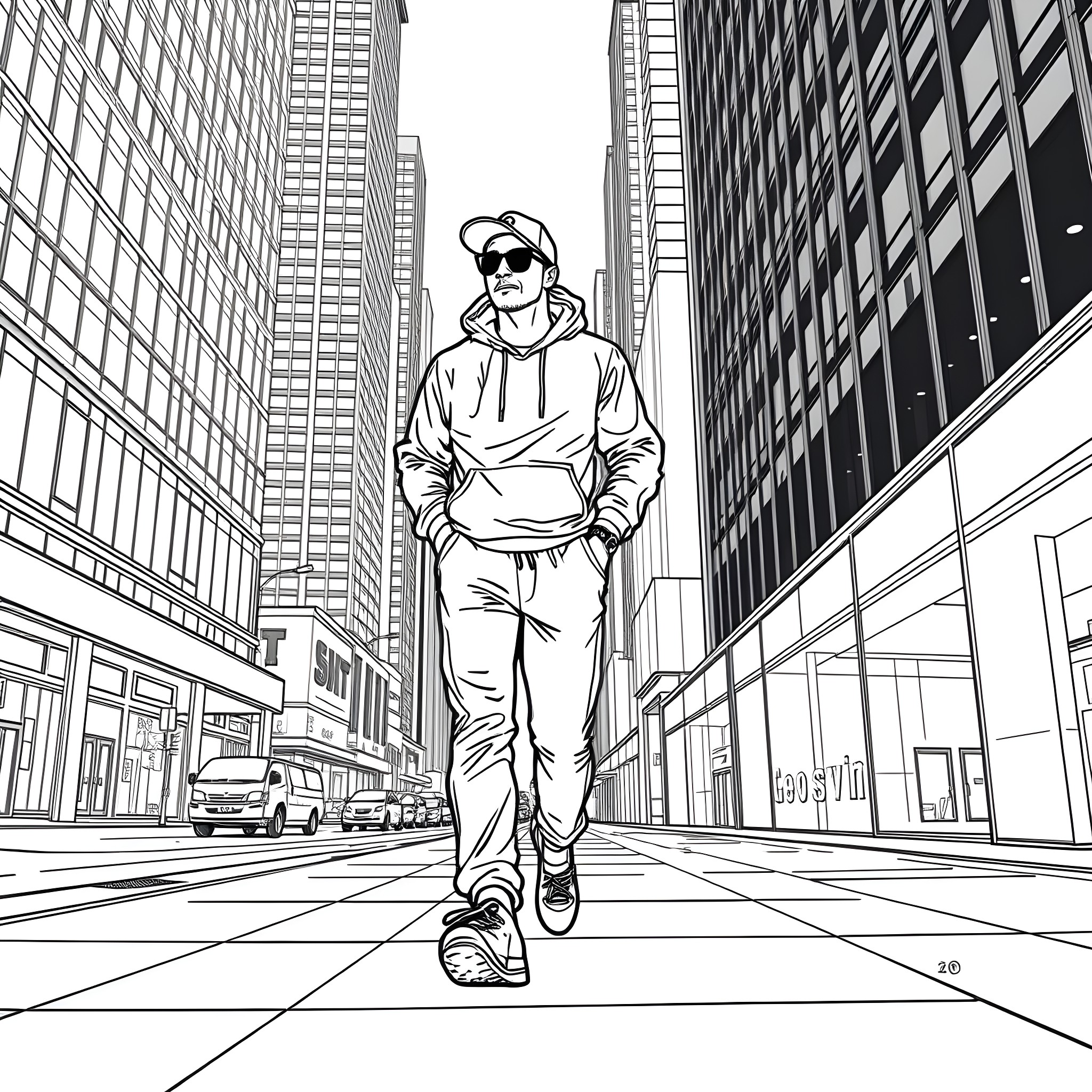 211 Best Man Coloring Pages (Free Printable PDFs)