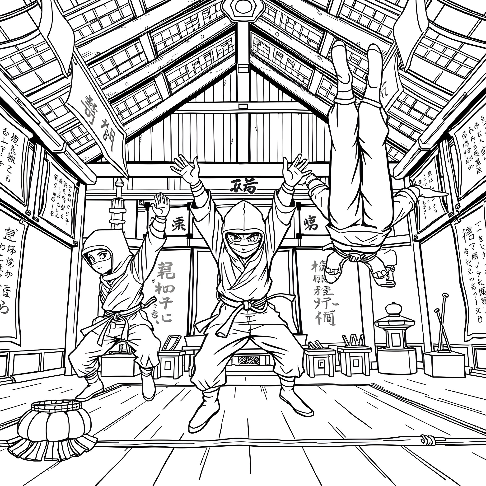 119 Best Ninja Coloring Pages (Free Printable PDFs)