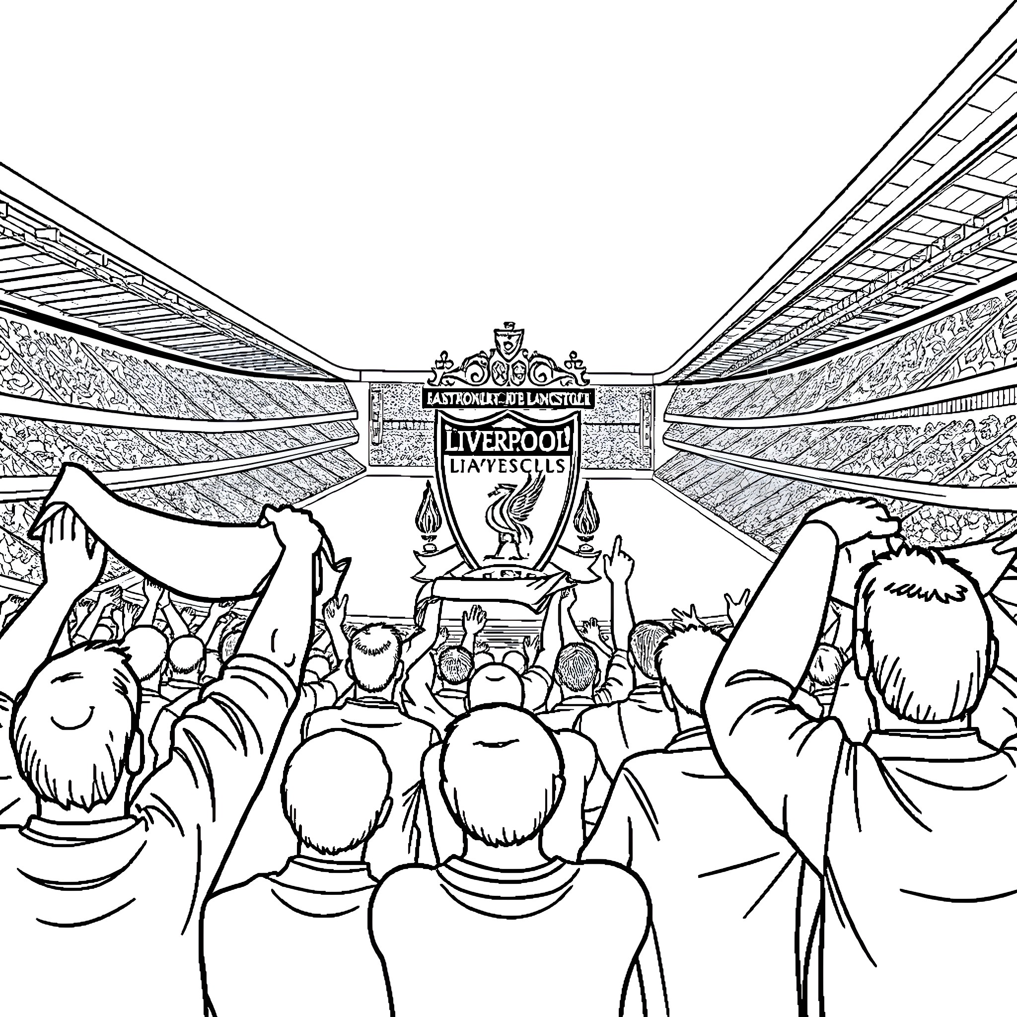 1 Best Liverpool FC Coloring Pages (Free Printable PDFs)