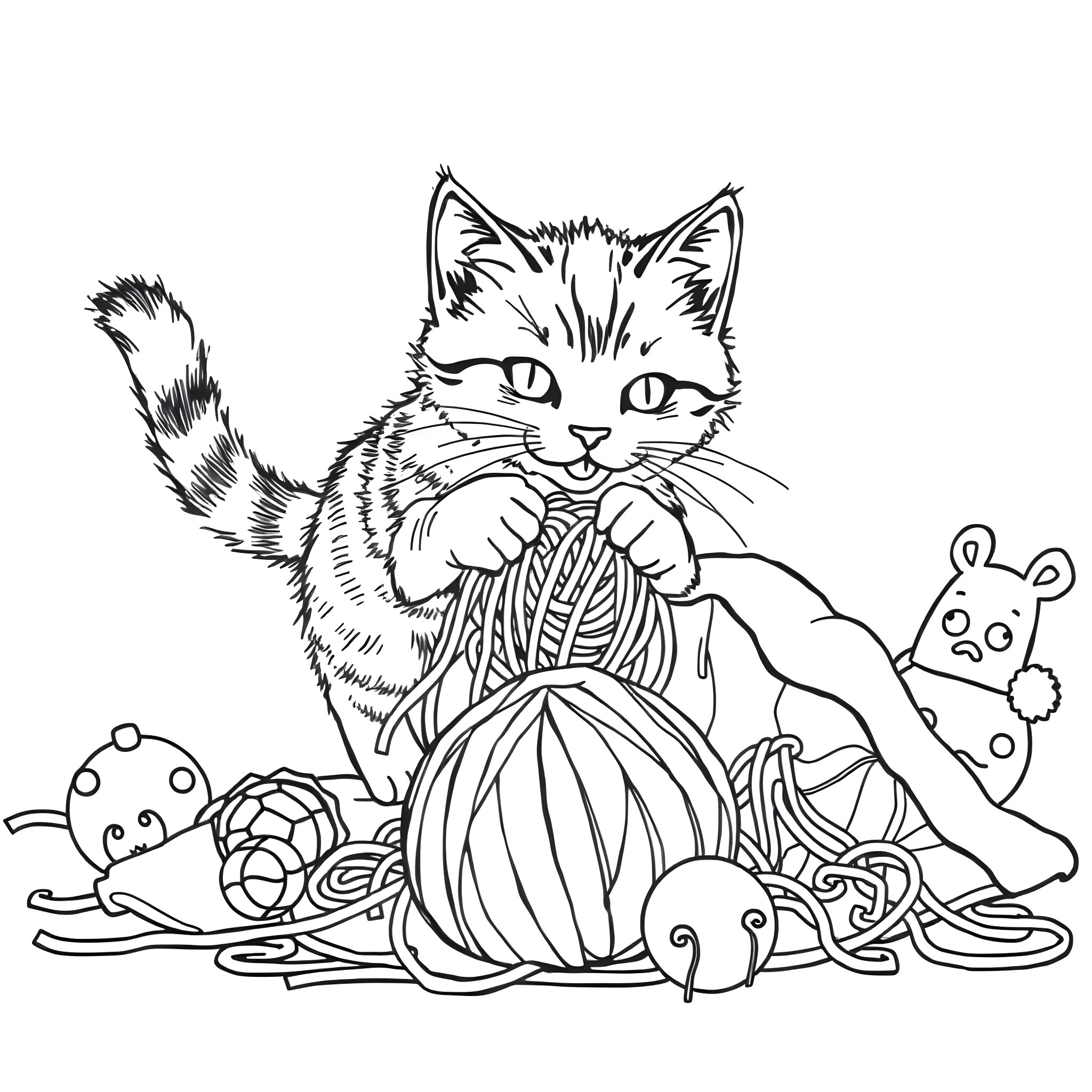 131 Best Kitty Coloring Pages (Free Printable PDFs)