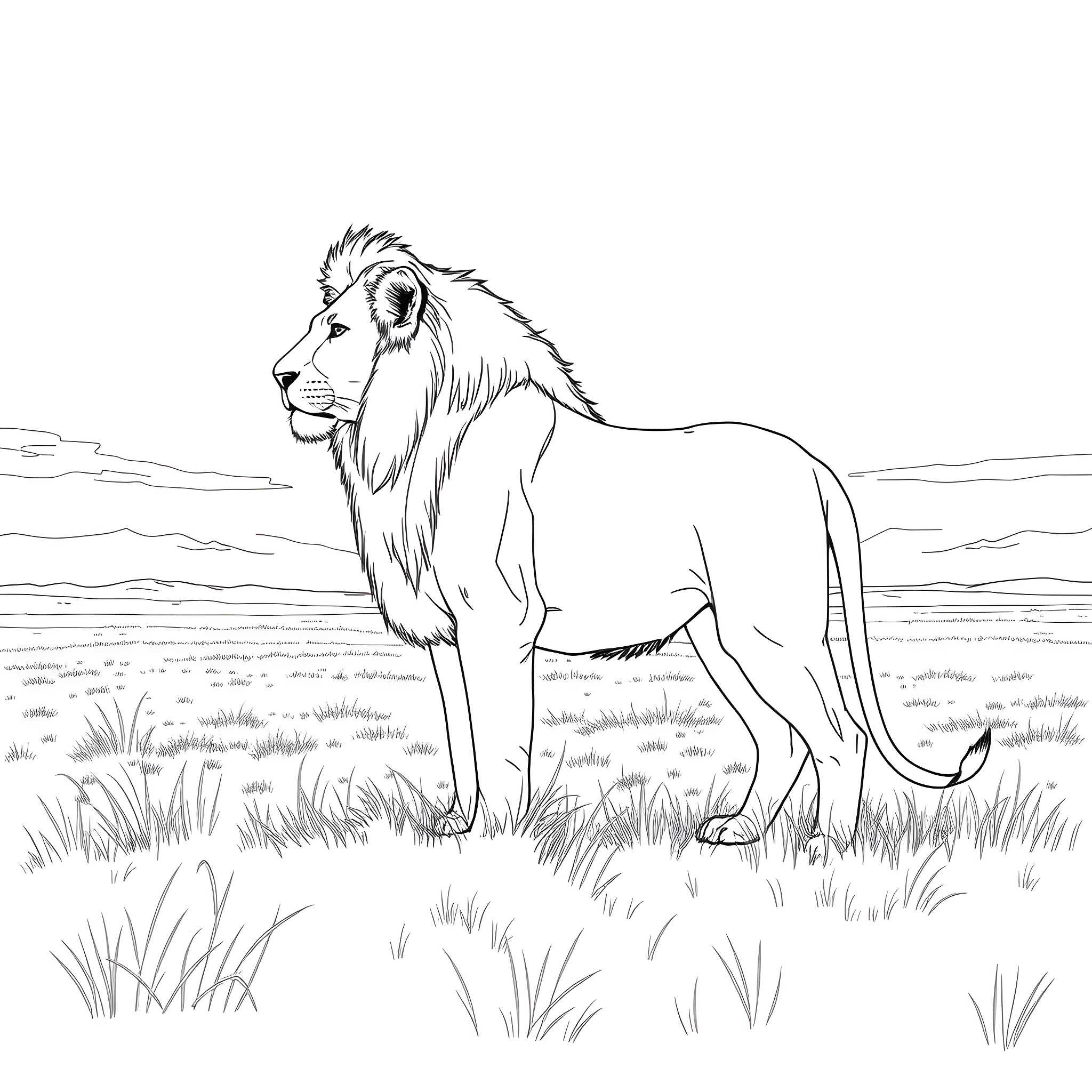 Best Lioness Coloring Pages (Free Printable PDF)