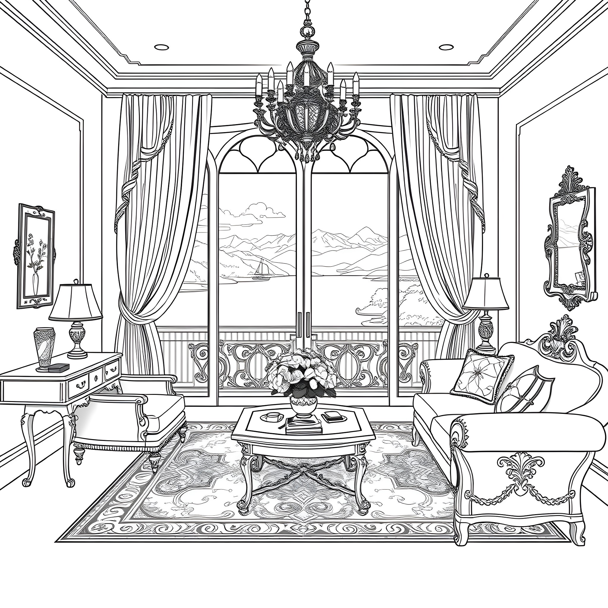 Best Bedroom Coloring Pages (Free Printable PDF)