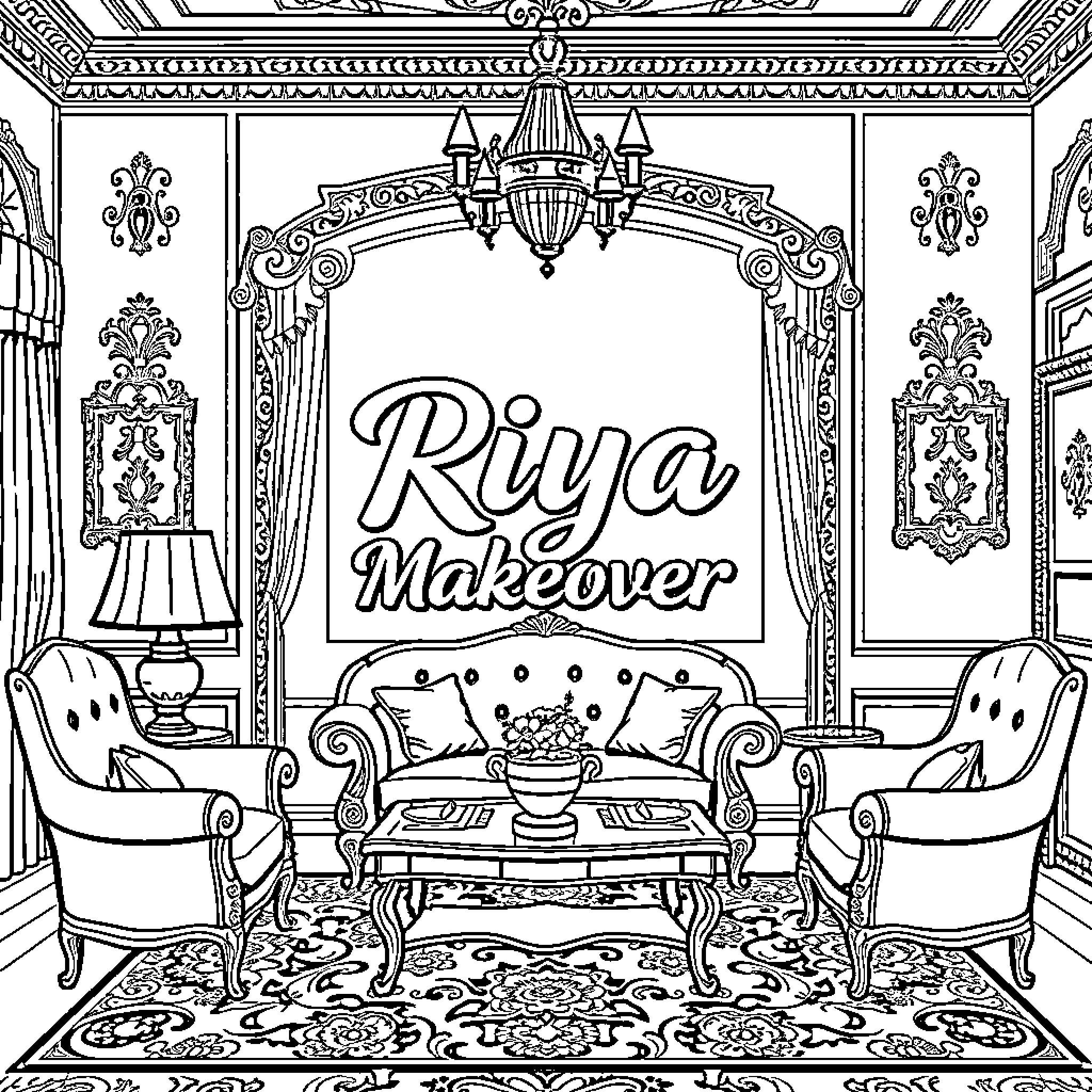 Best Makeover Coloring Pages (Free Printable PDF)