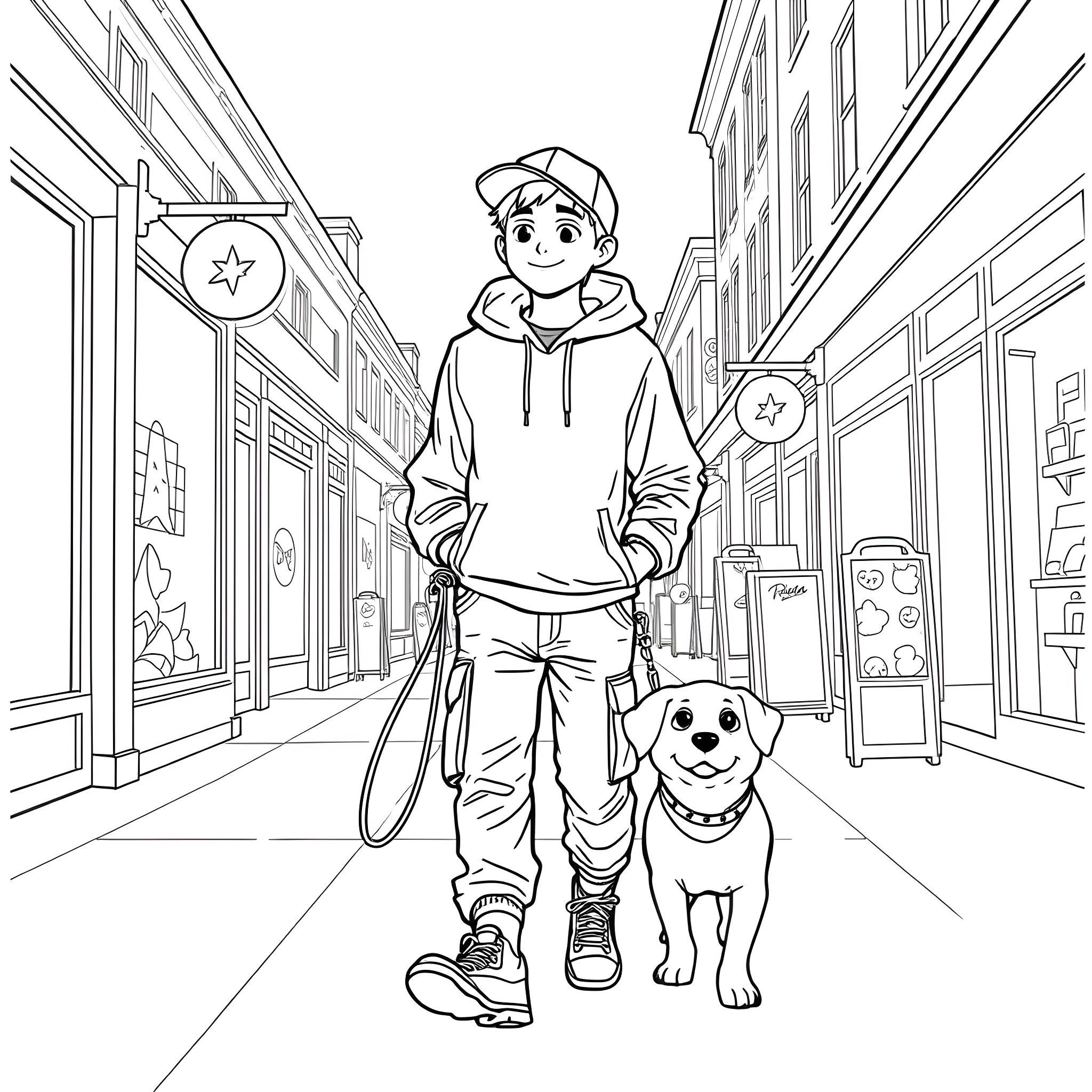 152 Best Boy Coloring Pages (Free Printable PDFs)