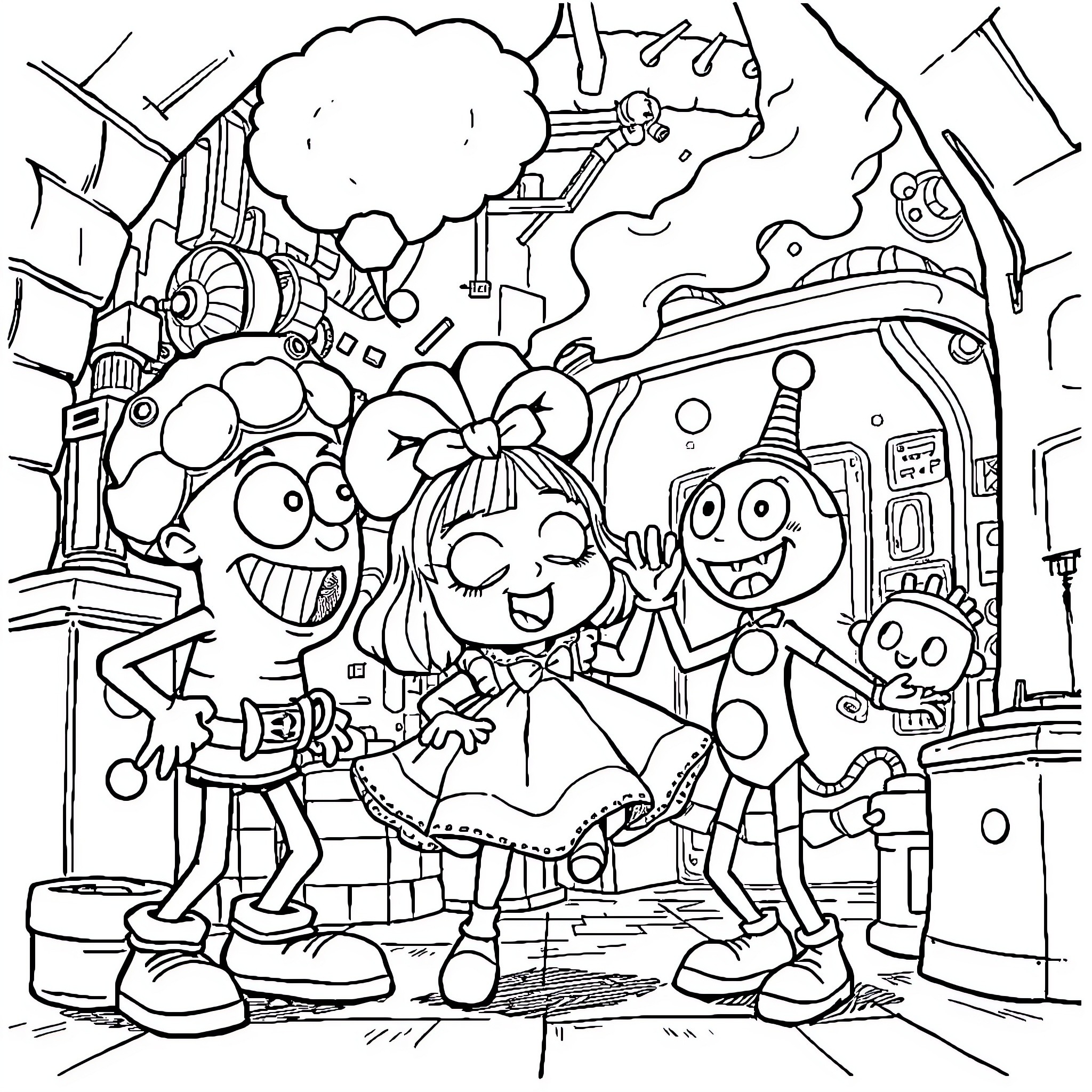 Best Brainrot Coloring Pages (Free Printable PDF)