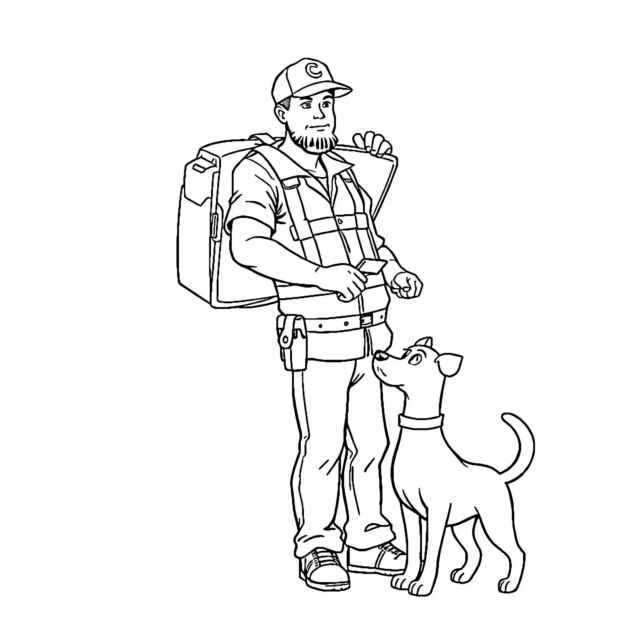 Best Garbage Man Coloring Pages (Free Printable PDF)