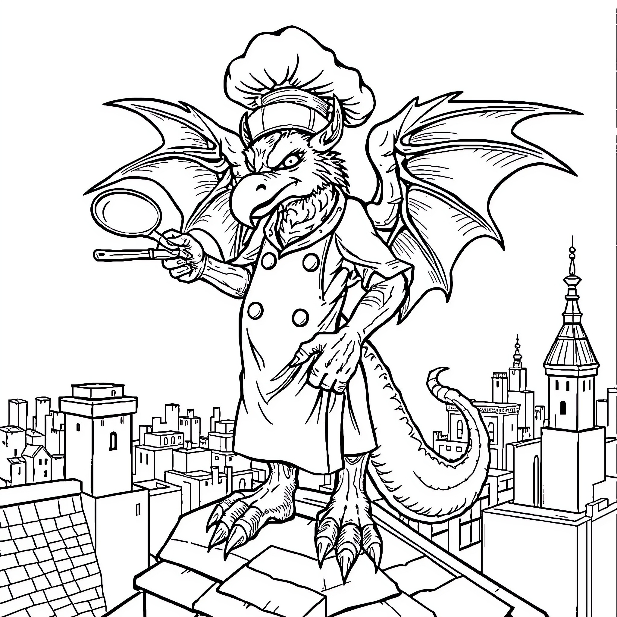 8 Best Gargoyle Coloring Pages (Free Printable PDFs)