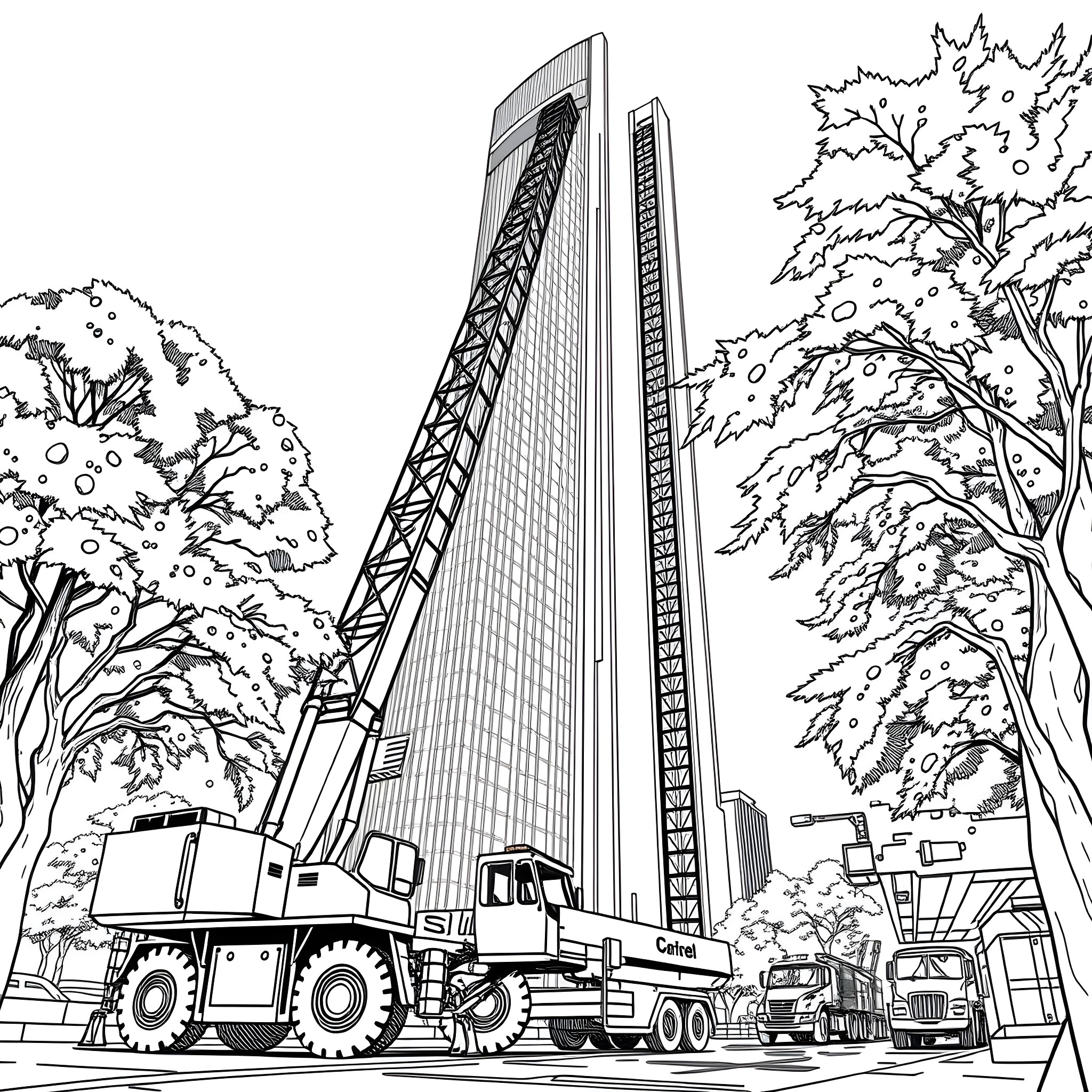 Best Construction Vehicle Coloring Pages (Free Printable PDF)