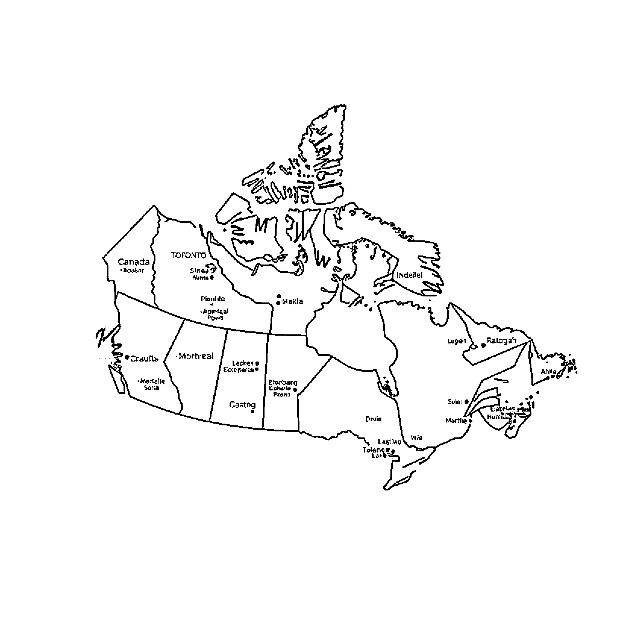 Best Map Coloring Pages (Free Printable PDF)