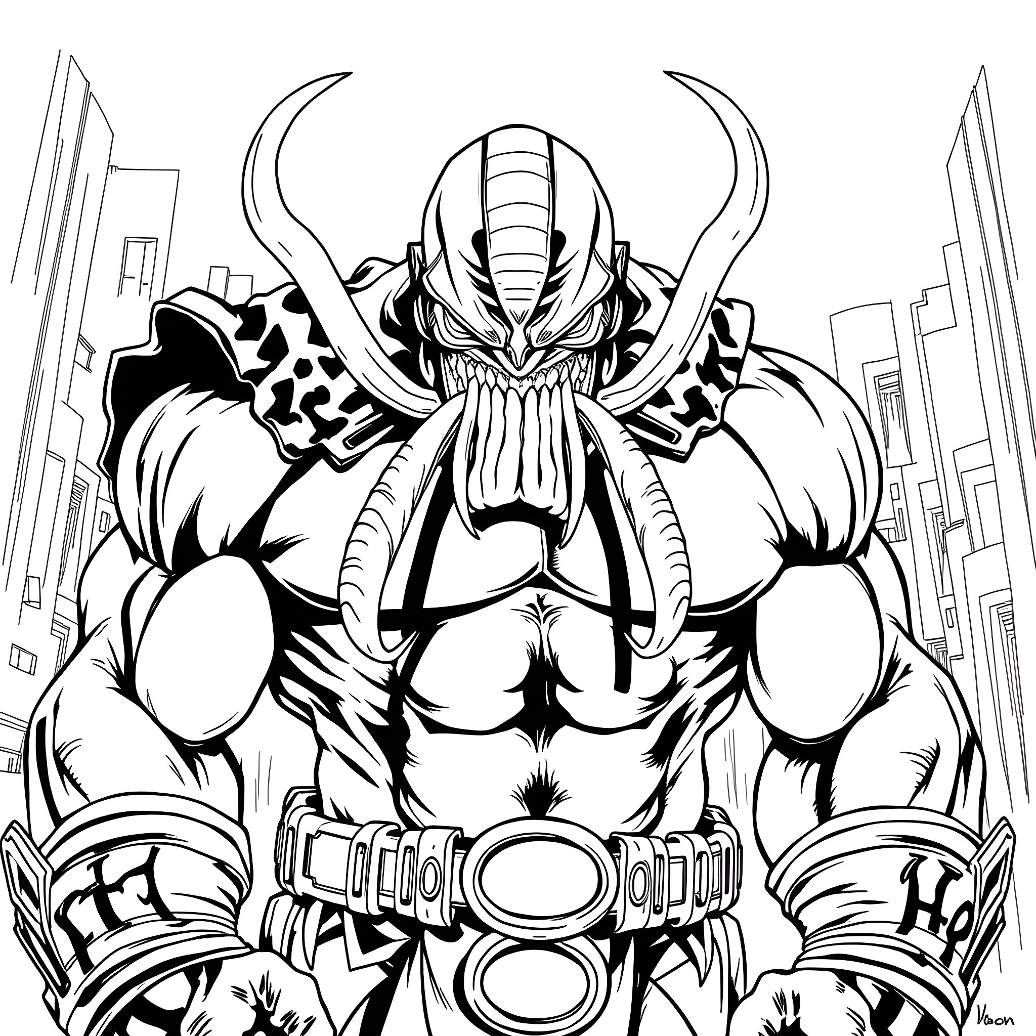 107 Best Bane Coloring Pages (Free Printable PDFs)