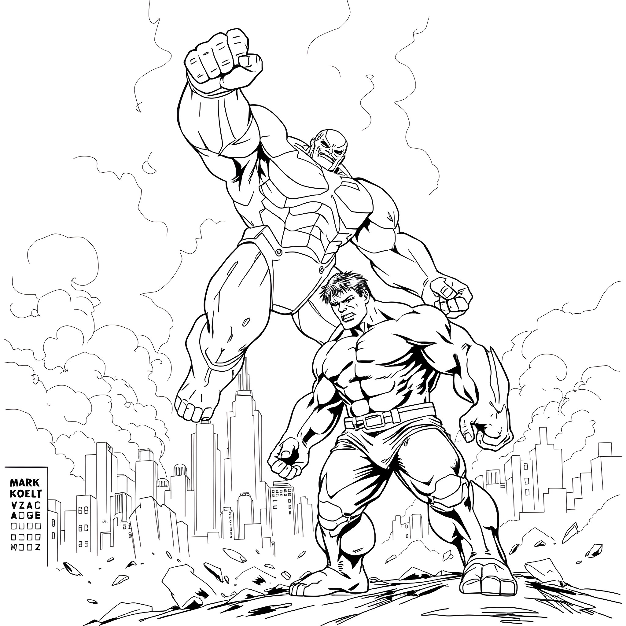 Best Abomination Coloring Pages (Free Printable PDF)