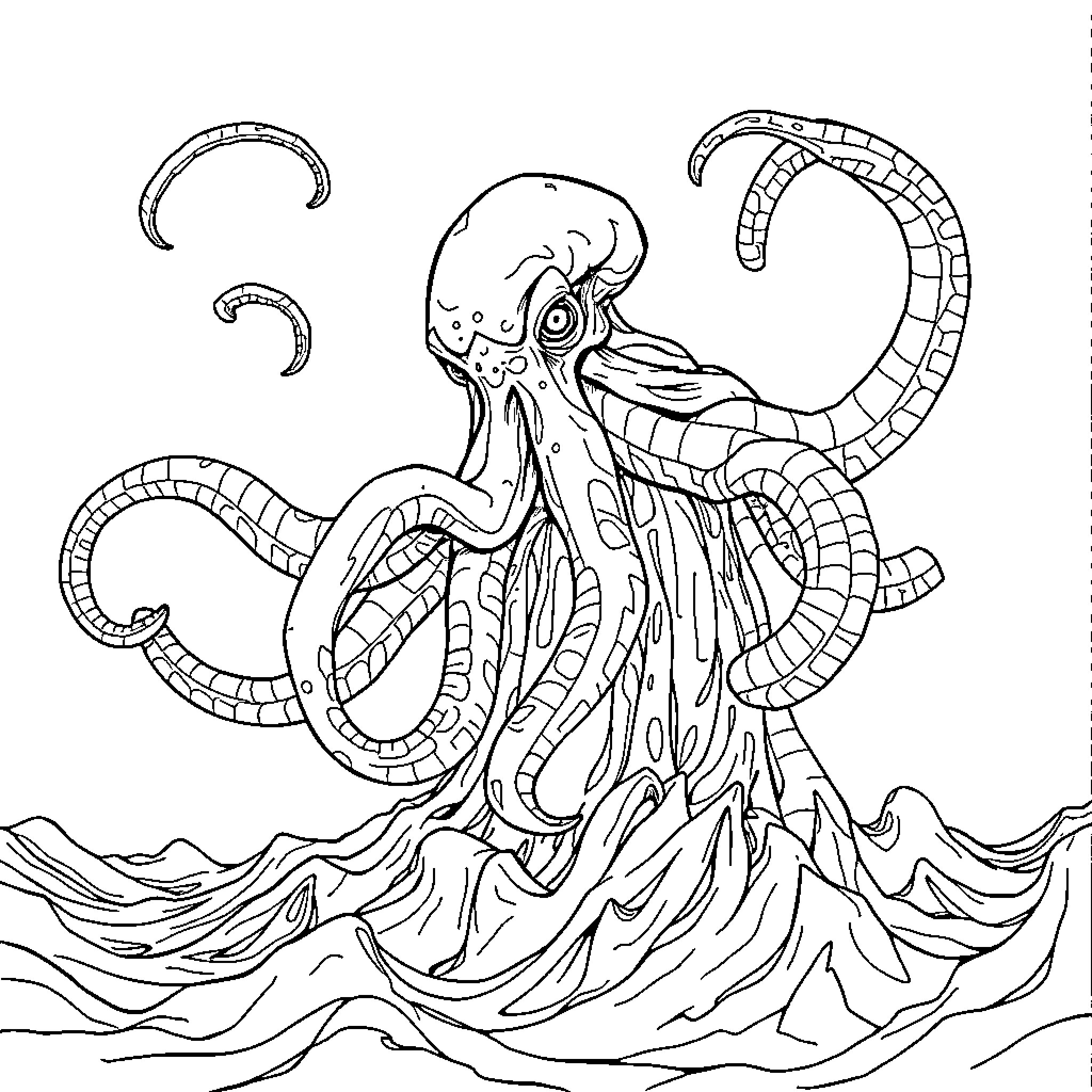 Best Cthulhu Coloring Pages (Free Printable PDF)