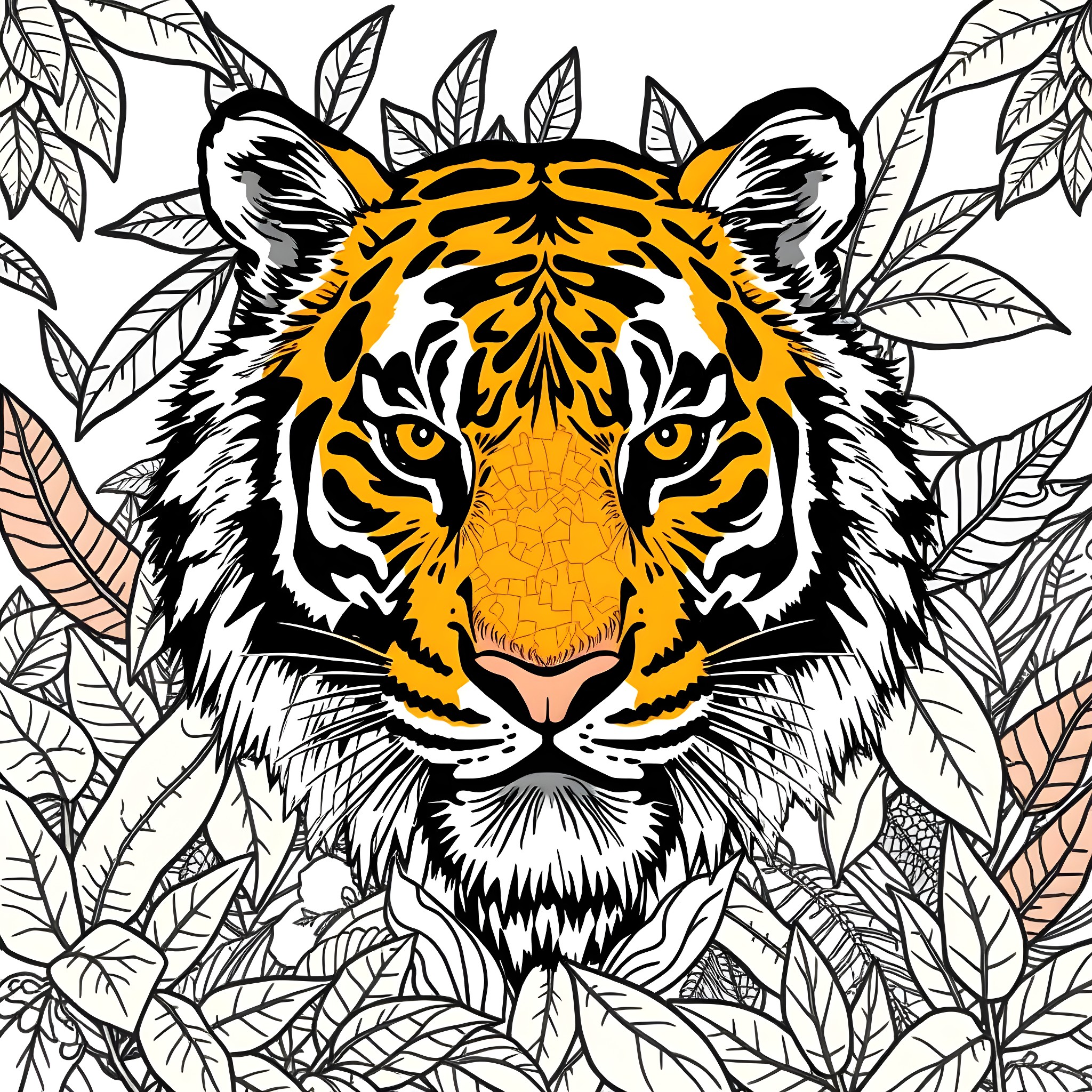 103 Best Tiger Coloring Pages (Free Printable PDFs)