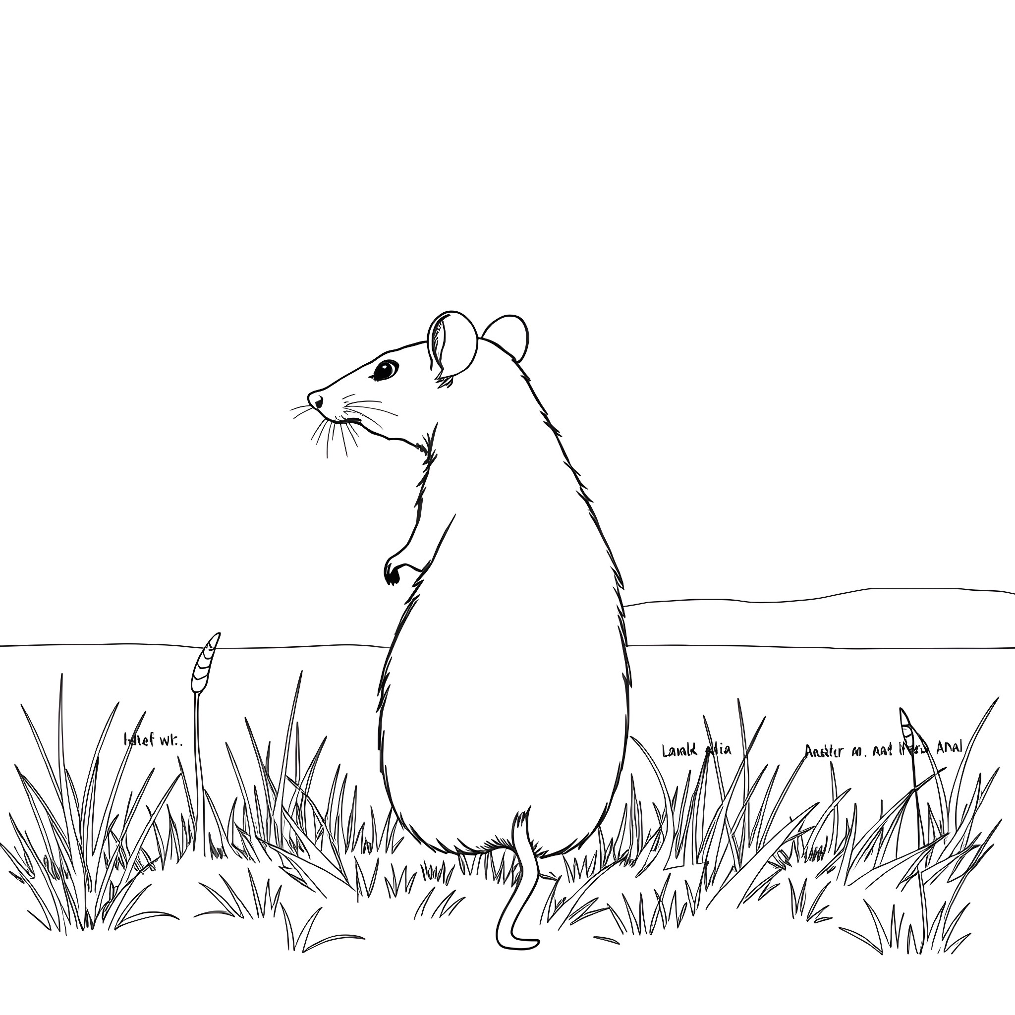 Best Rat Coloring Pages (Free Printable PDF)