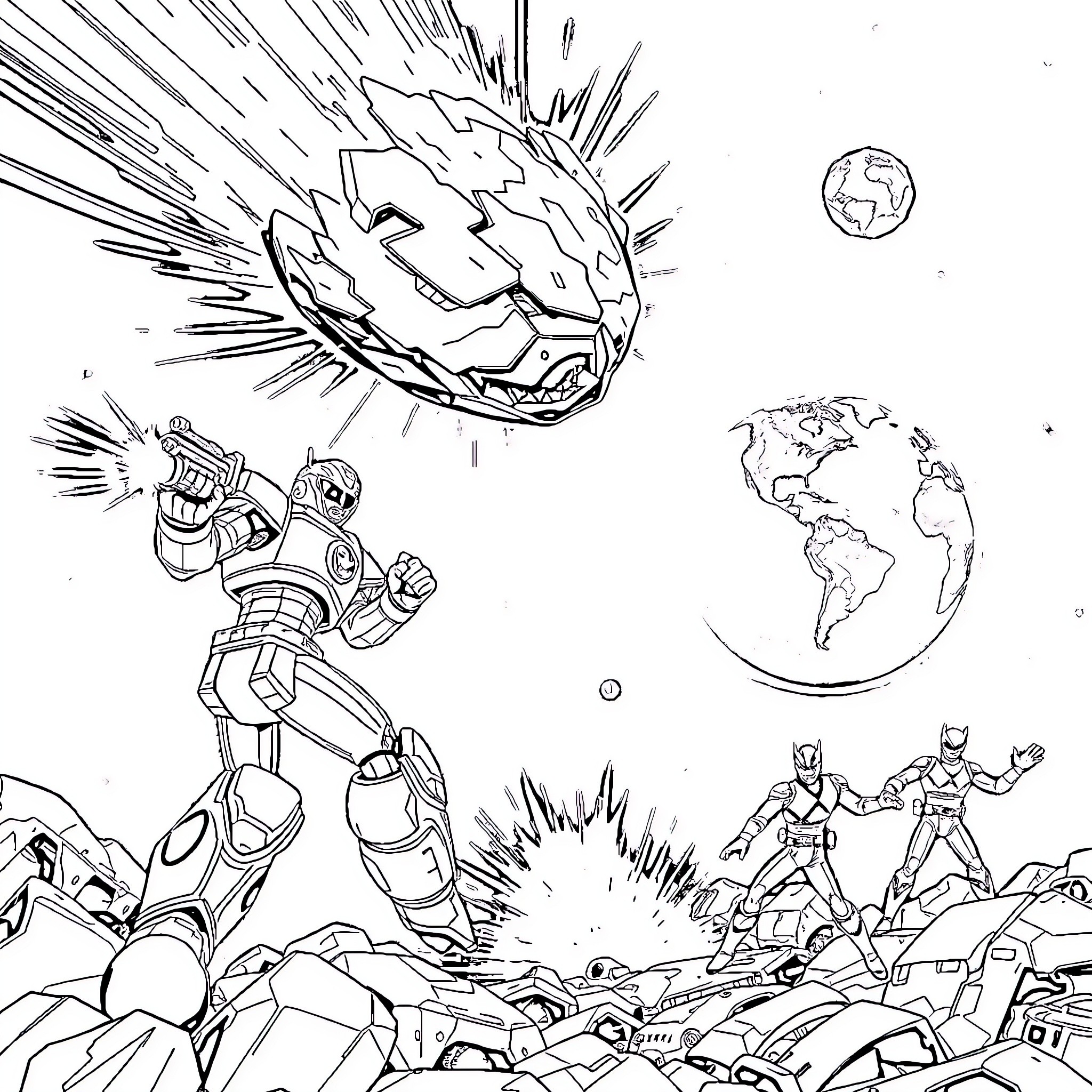 Best Asteroid Coloring Pages (Free Printable PDF)