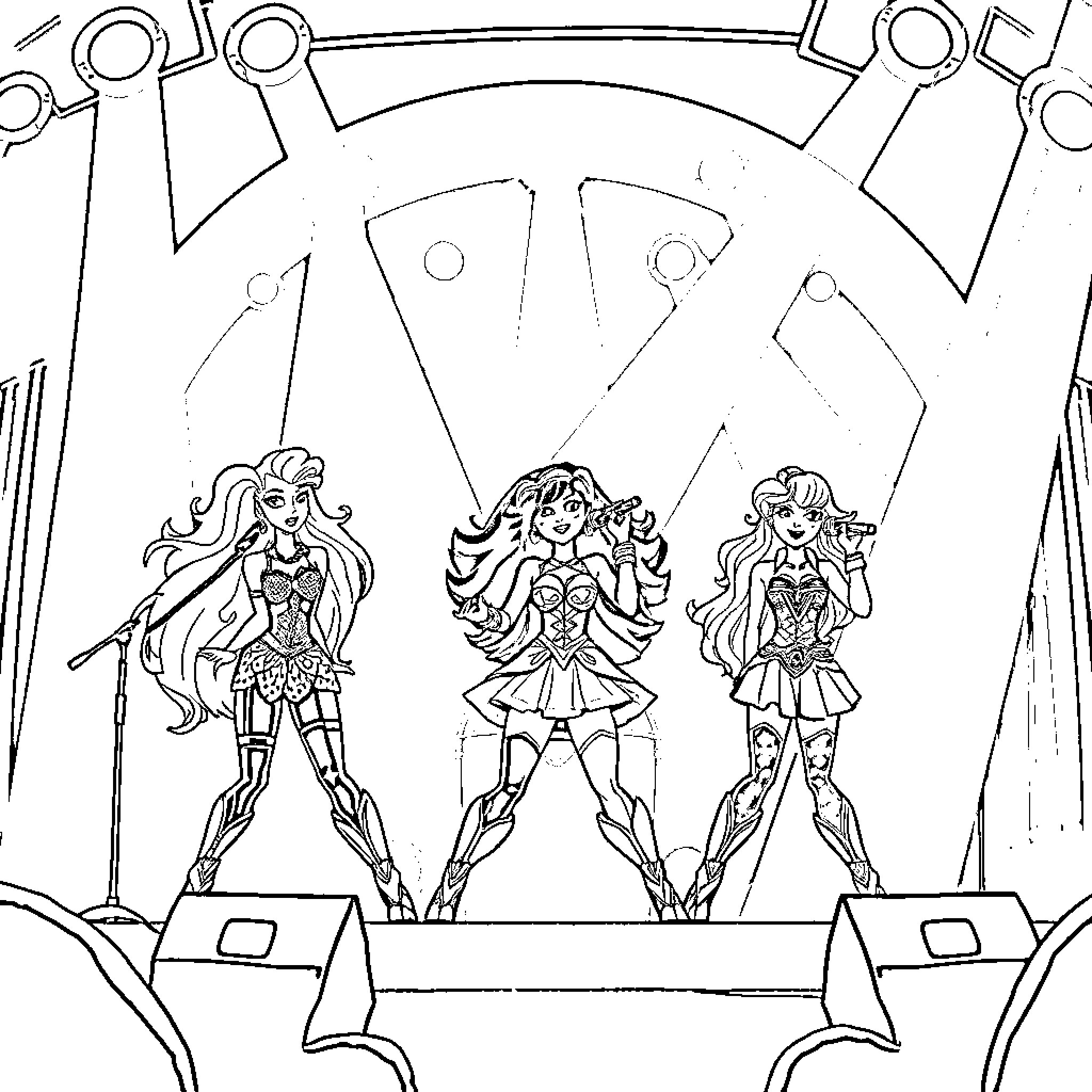 Best Jem Coloring Pages (Free Printable PDF)