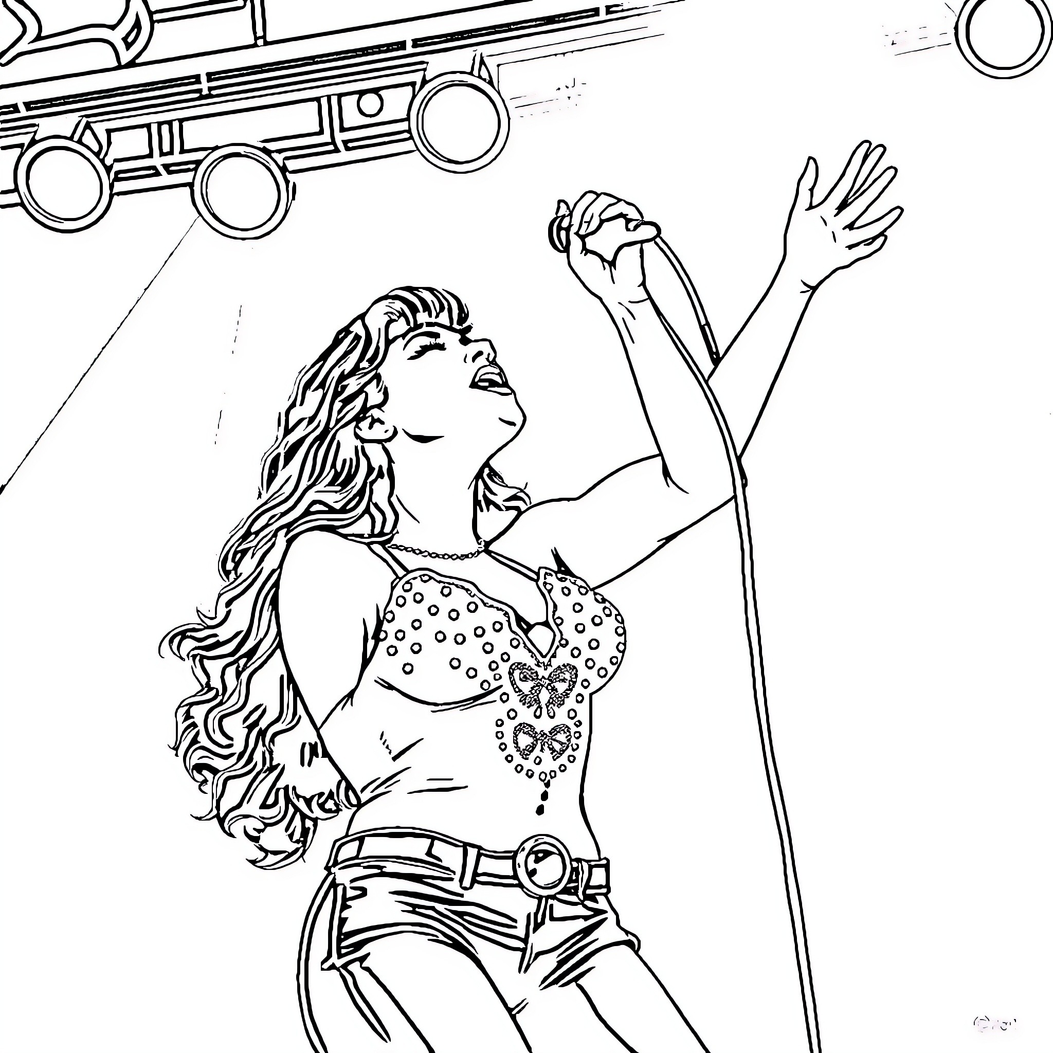 Best Selena Coloring Pages (Free Printable PDF)