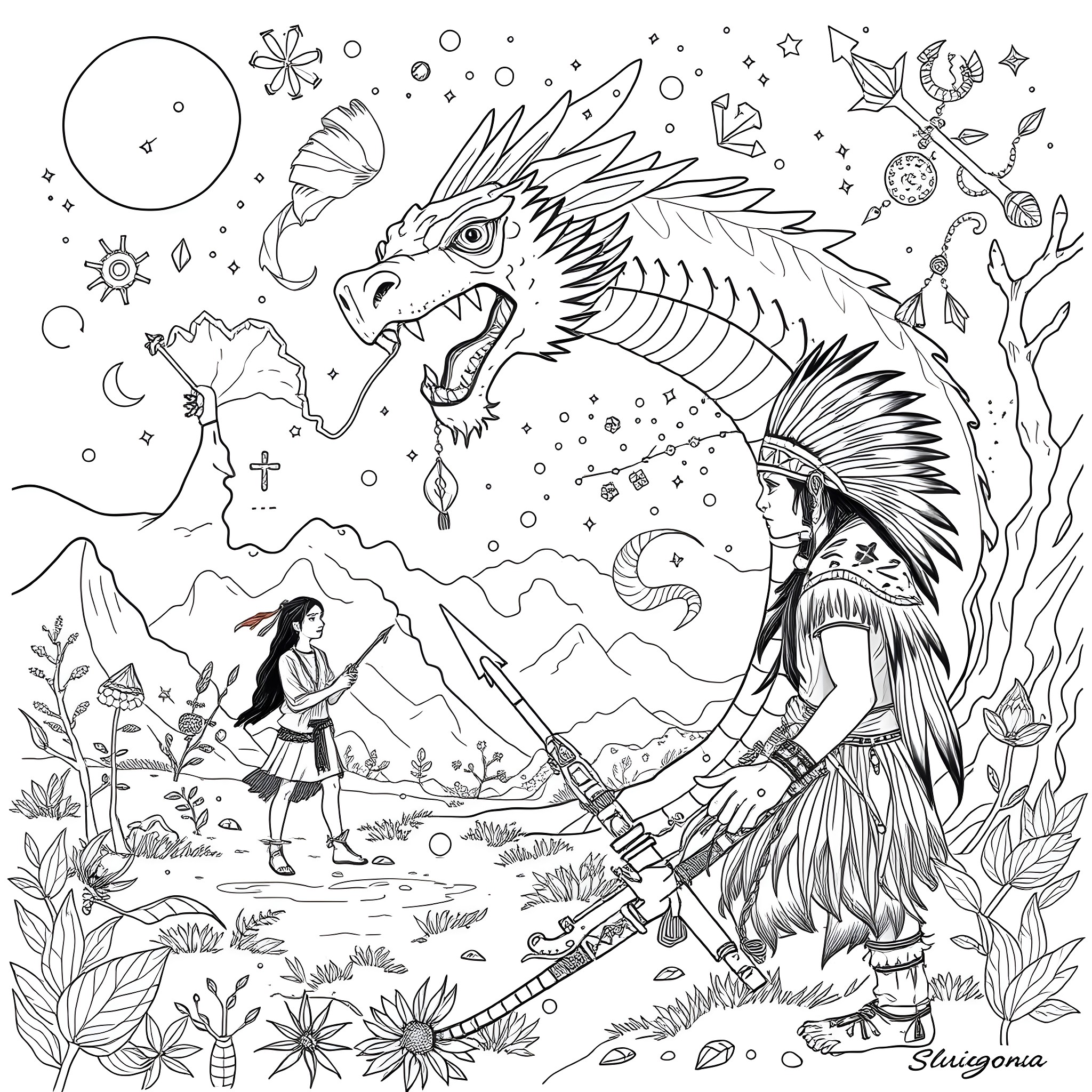 Best Warrior Coloring Pages (Free Printable PDF)