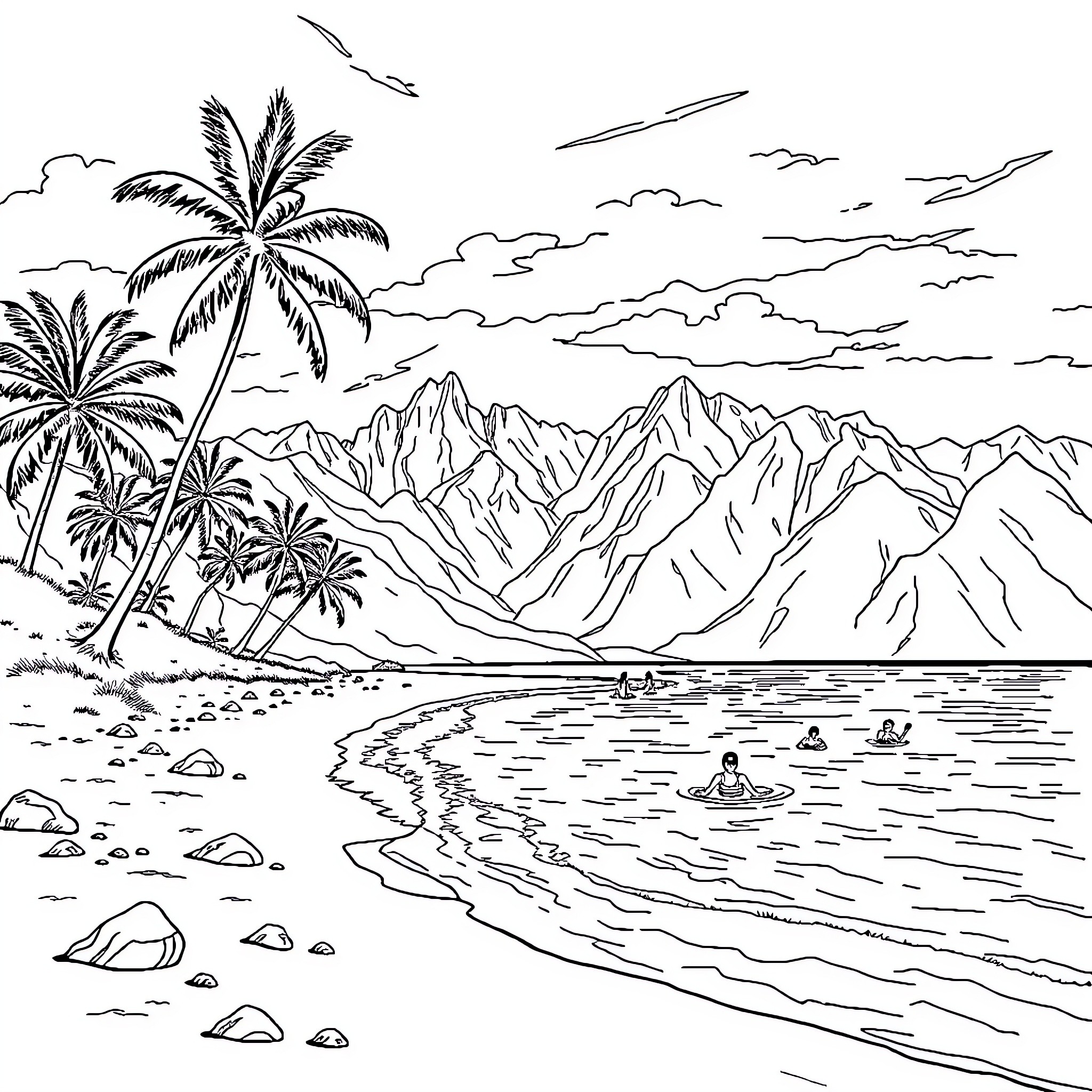 103 Best Landscape Coloring Pages (Free Printable PDFs)