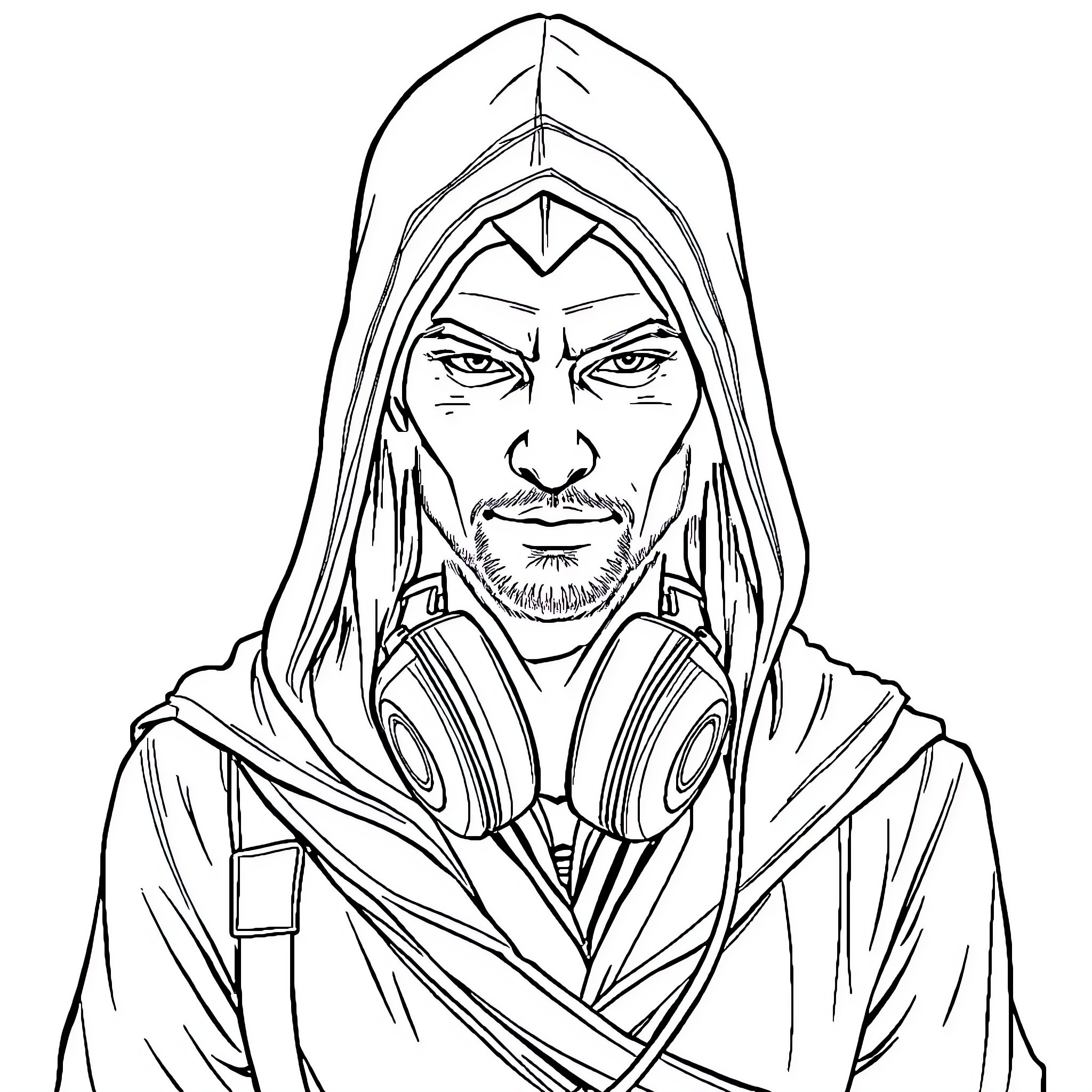 Best Assassin Coloring Pages (Free Printable PDF)