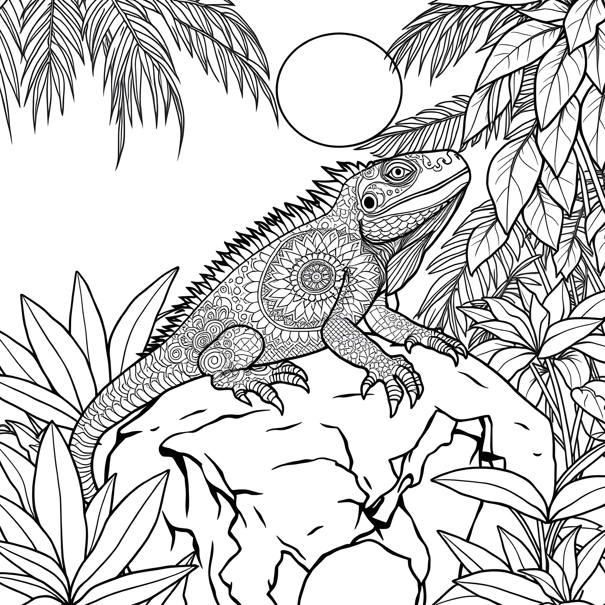 3 Best Iguana Coloring Pages (Free Printable PDFs)