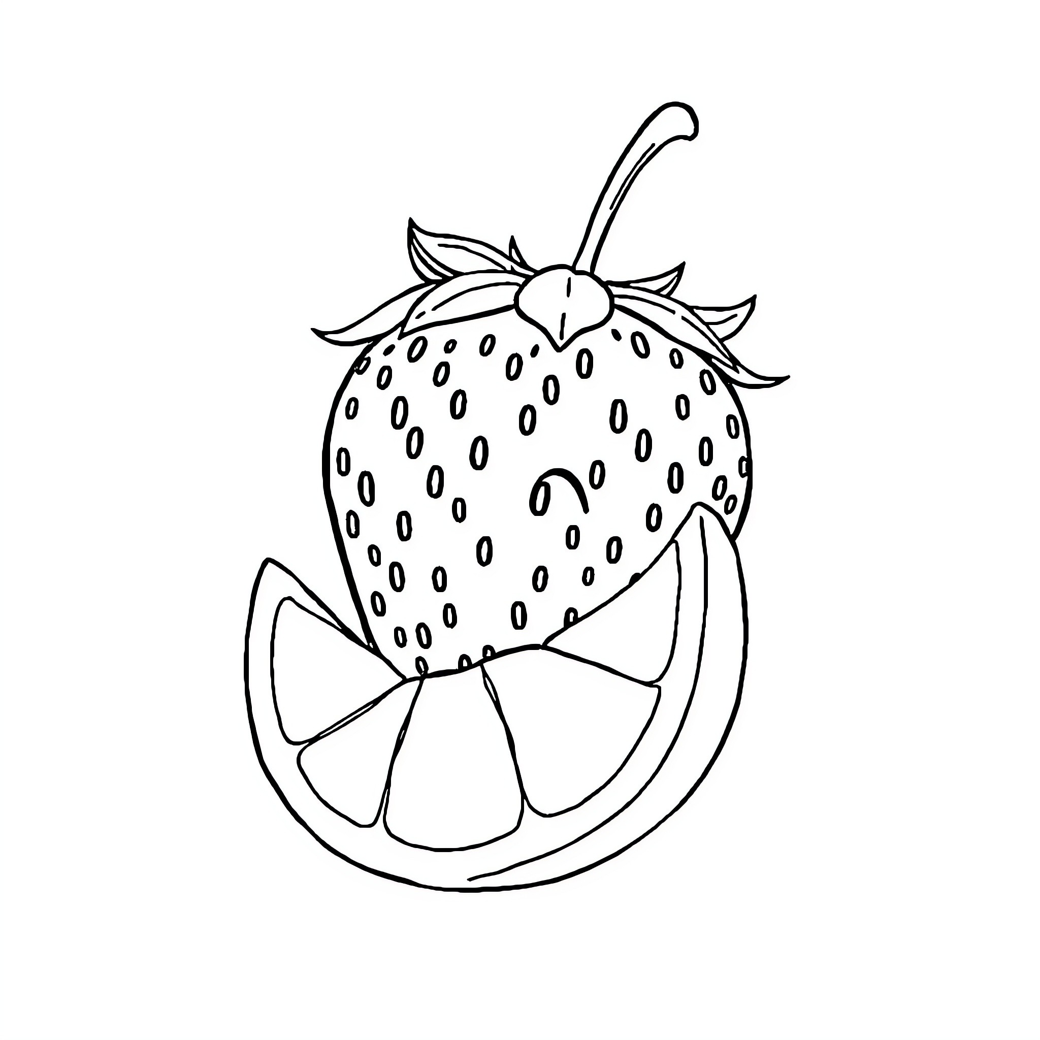 Best Strawberry Coloring Pages (Free Printable PDF)