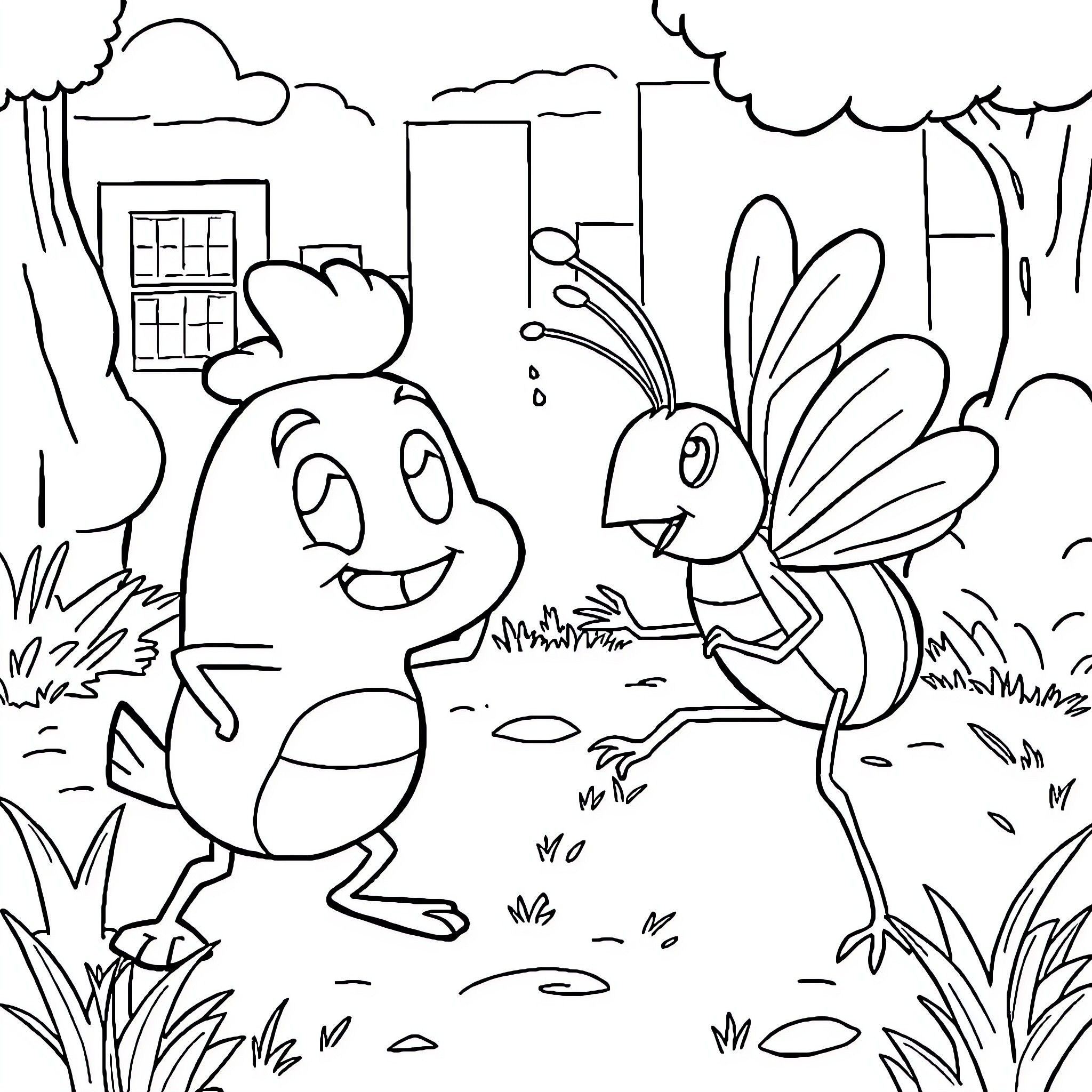 Best Chip Coloring Pages (Free Printable PDF)