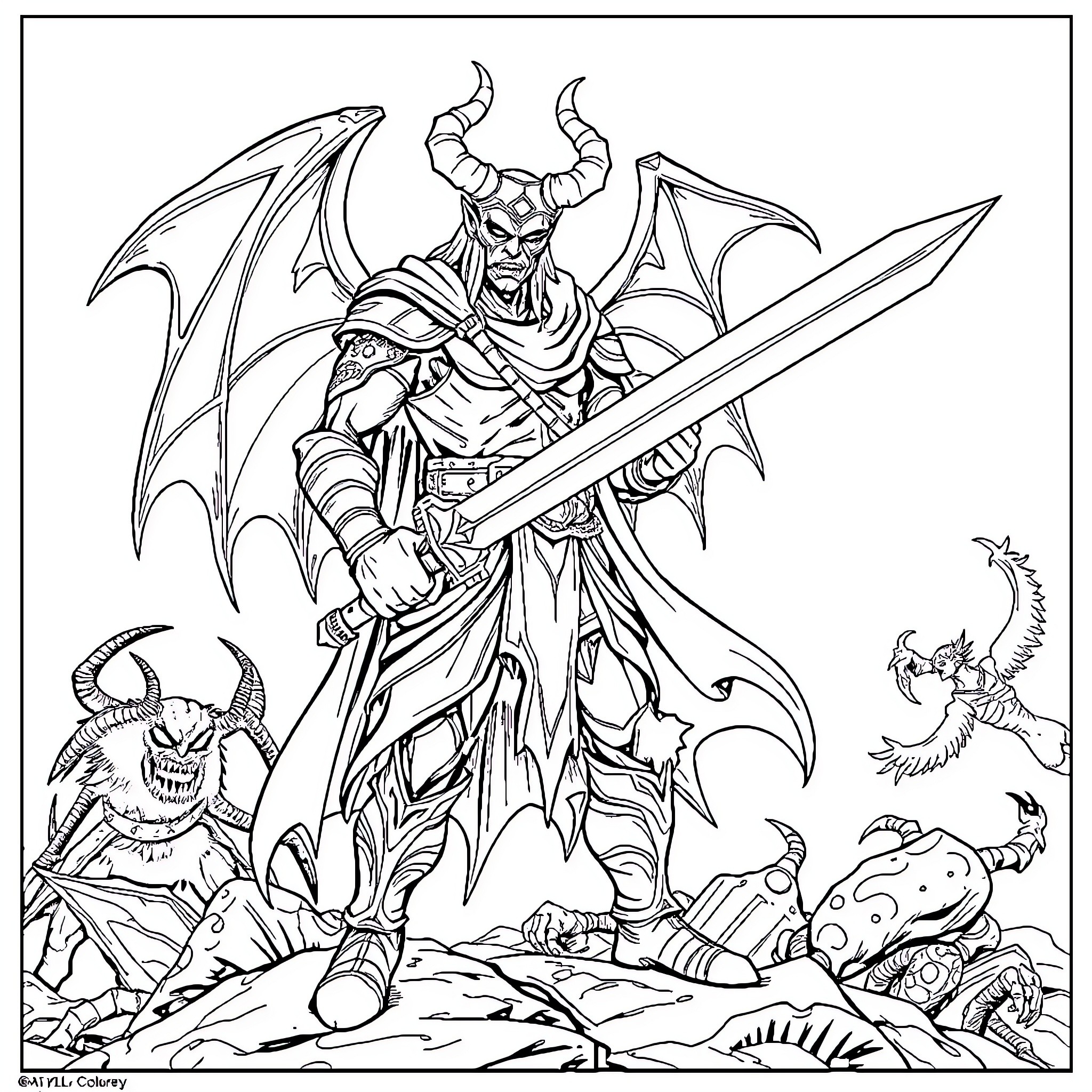 Best Demon Slayer Coloring Pages (Free Printable PDF)